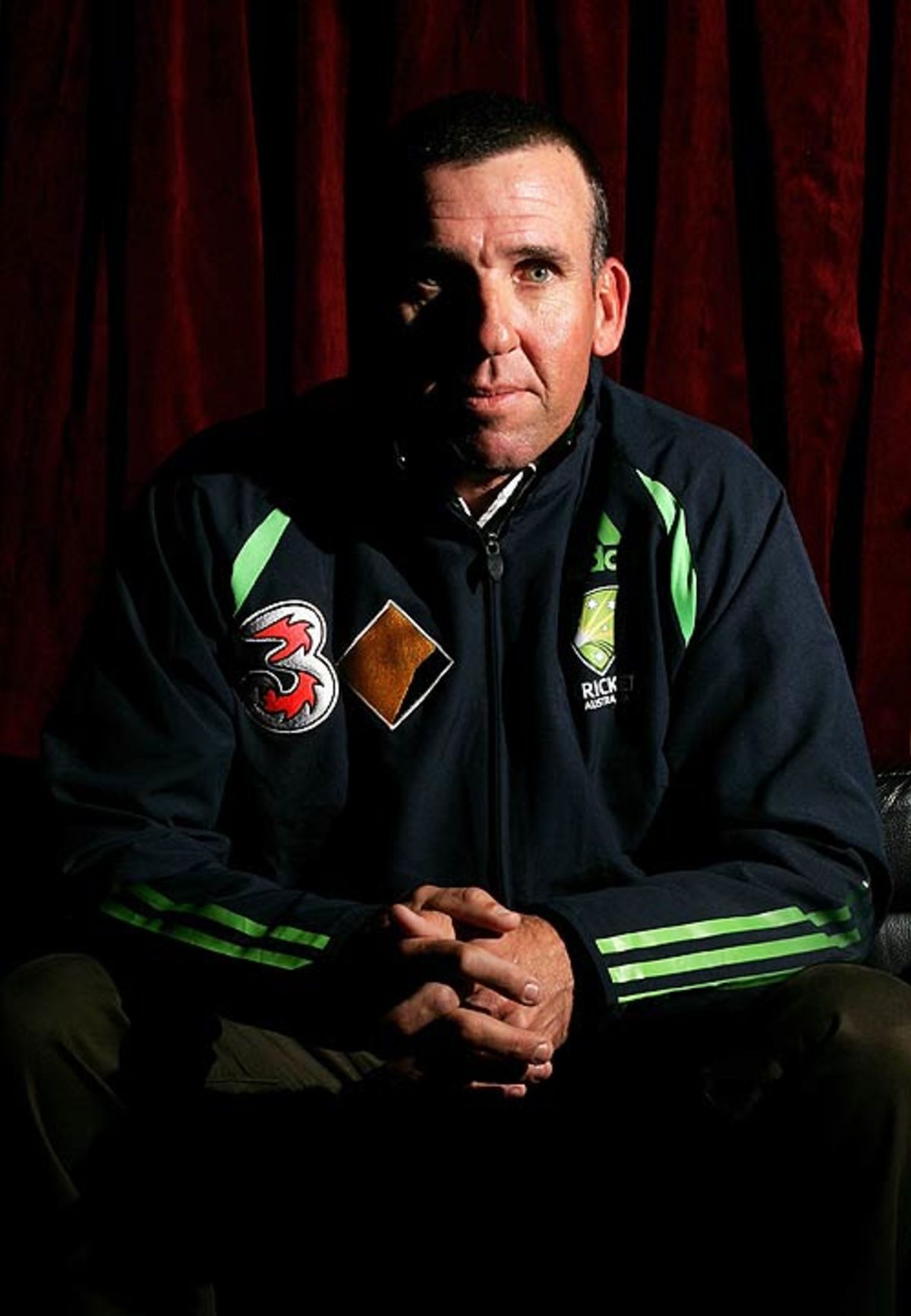 Tim Nielsen at his first official engagement as Australia's coach ...