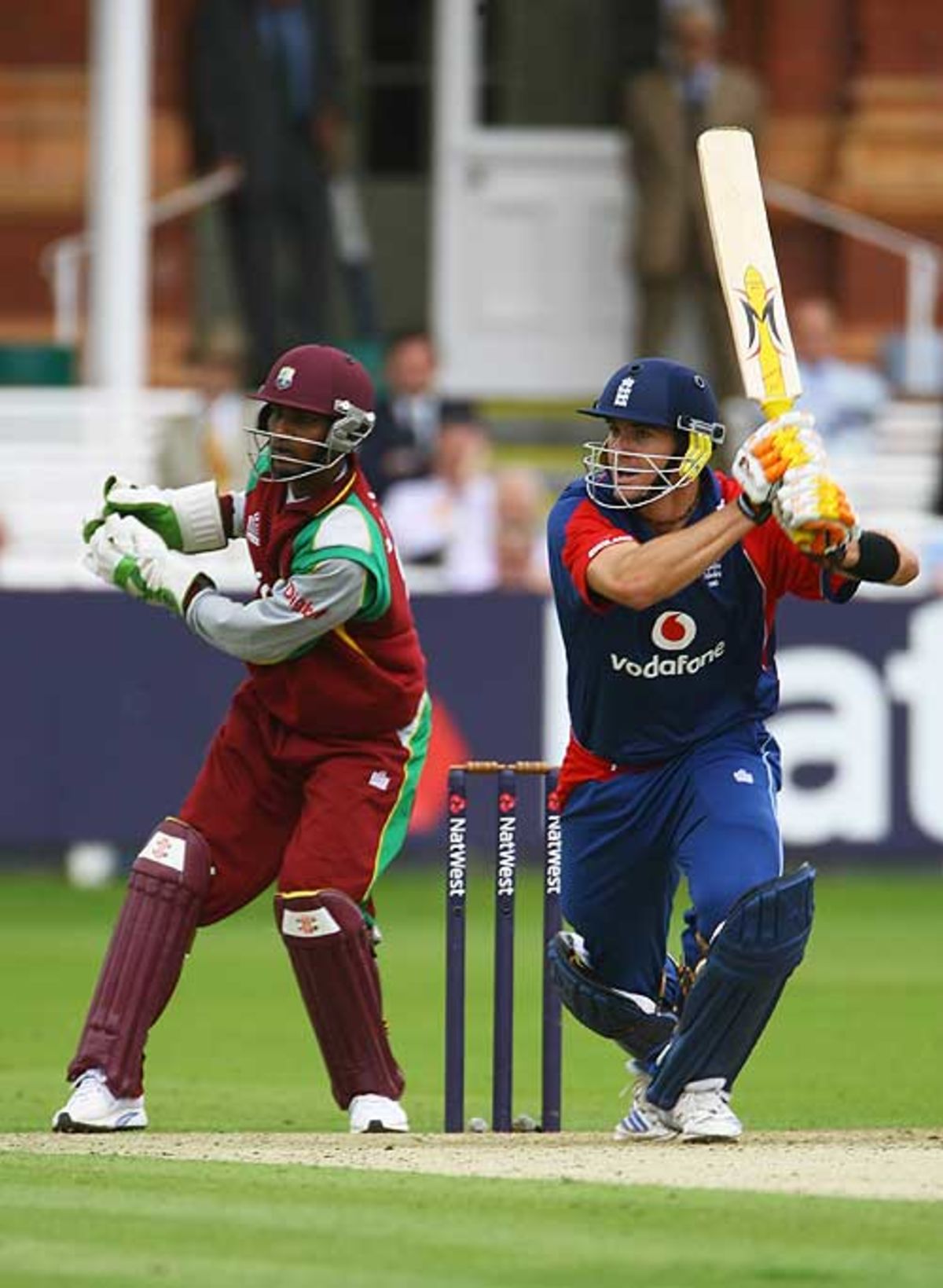 Kevin Pietersen goes through the off side during his 33 | ESPNcricinfo.com