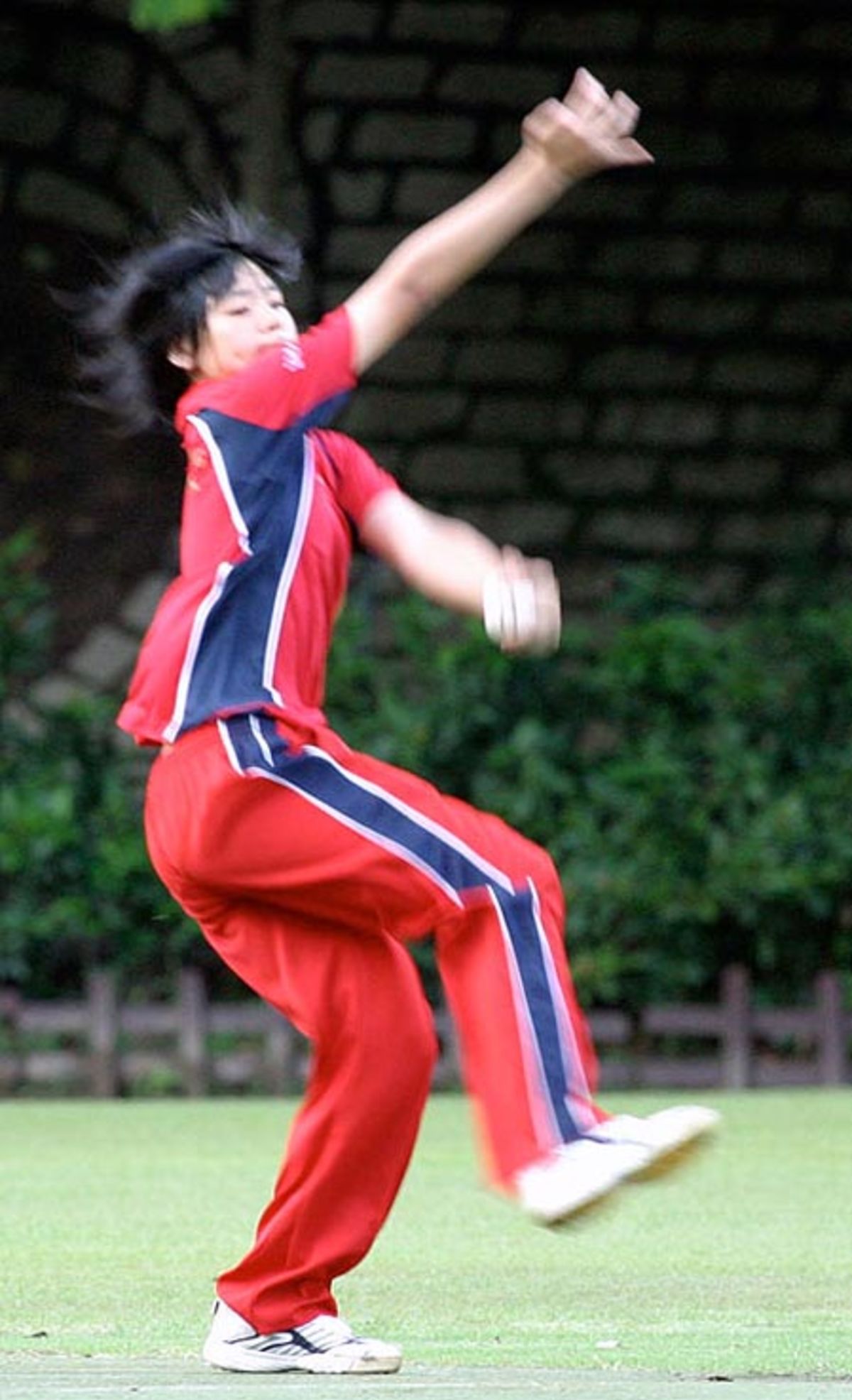 13 year-old Chan Sau Har who went on to record a hat-trick ...