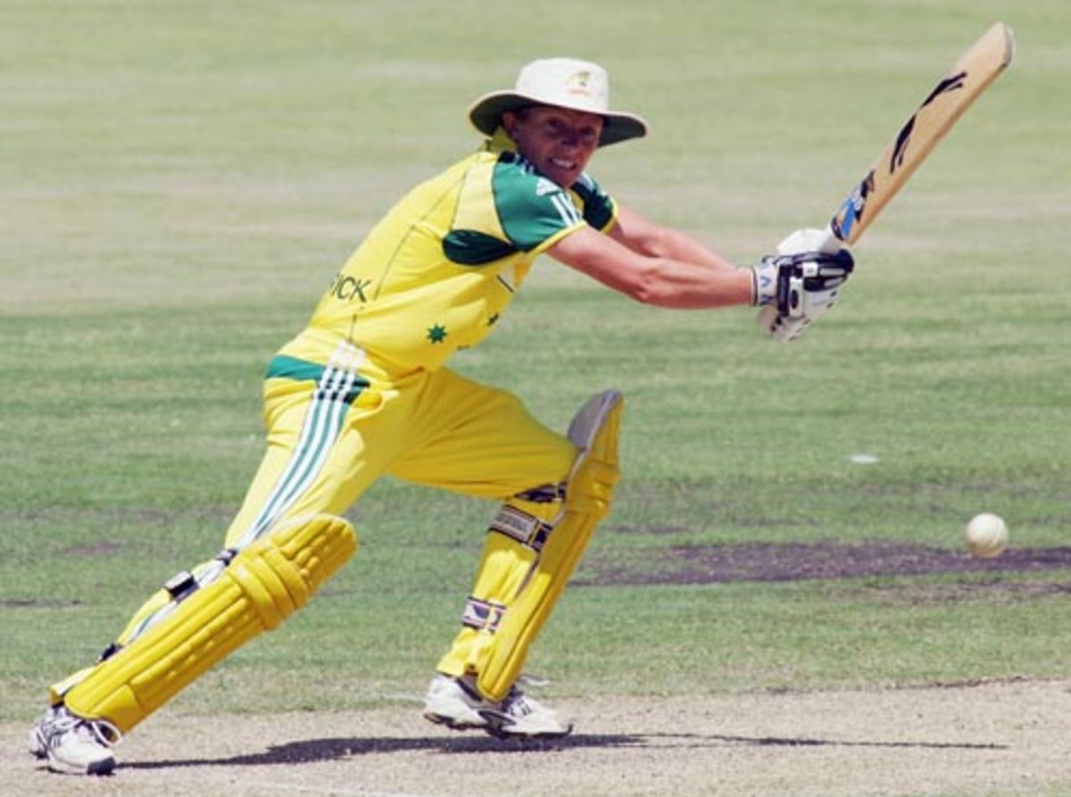 Fitzpatrick of Australia cuts during the first match of the 2006 Rose ...