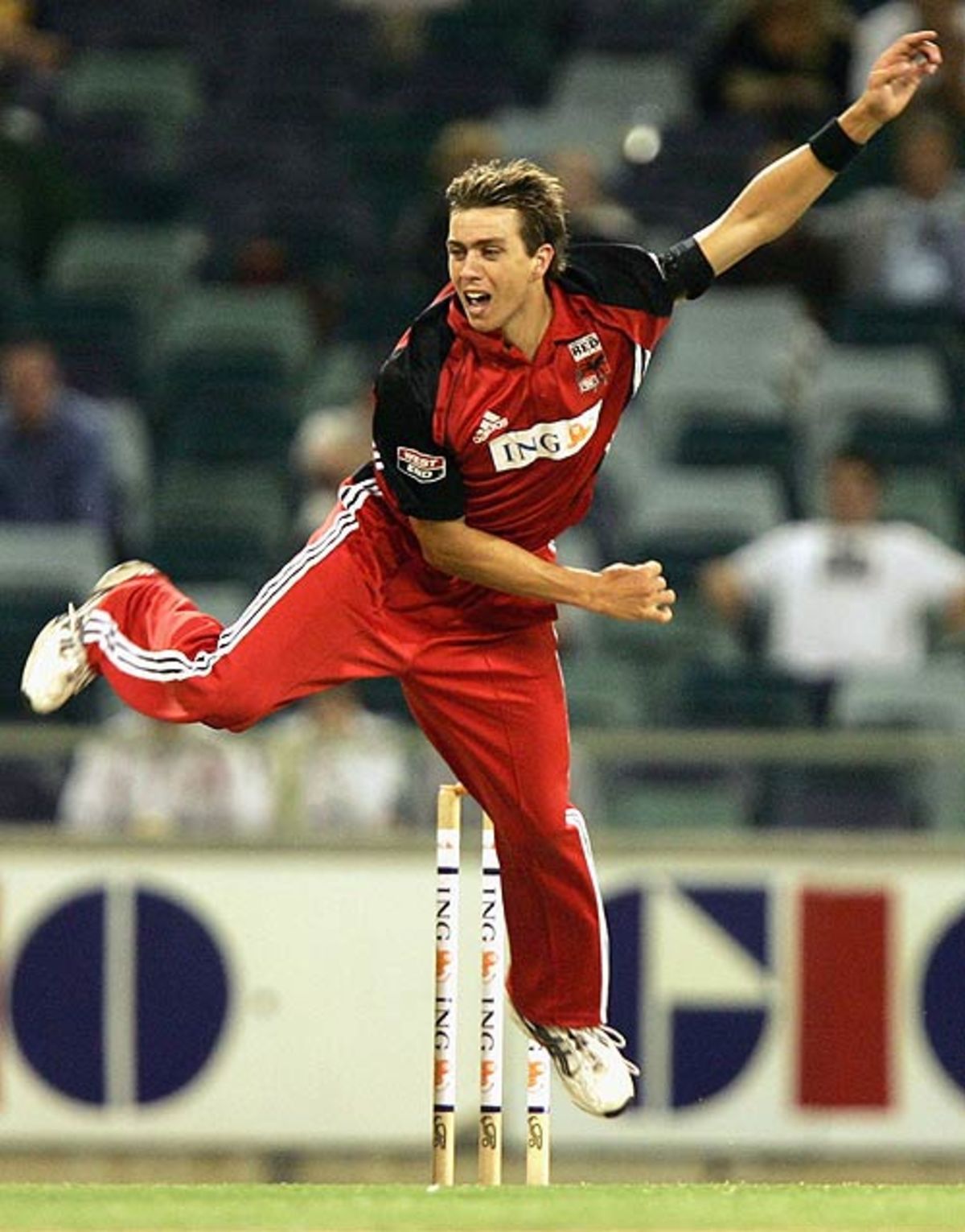 Cullen Bailey sends down a delivery | ESPNcricinfo.com