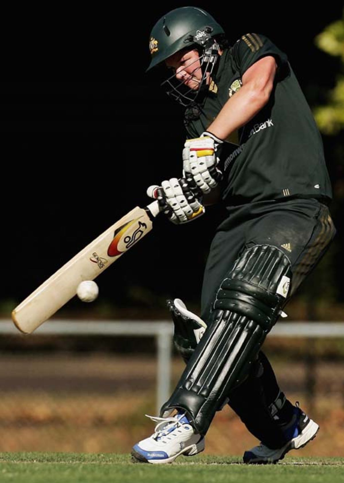 Kris Britt returned to the Australian side and starred in their one-run ...