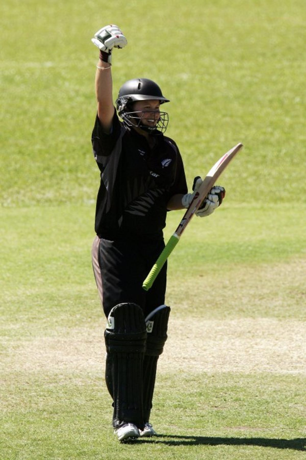 Aimee Mason celebrates reaching her maiden century in ODIs ...