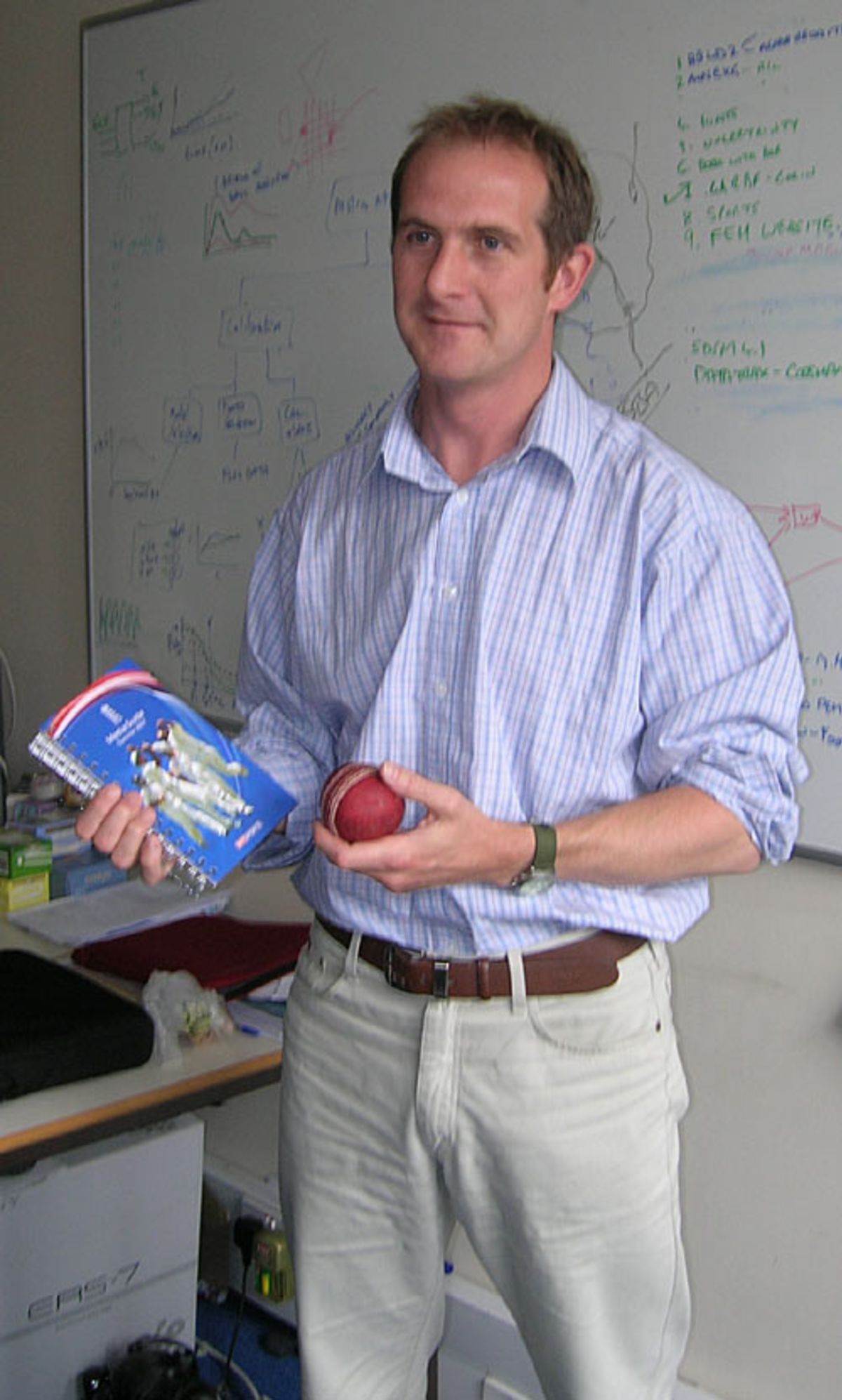 Christian Dawson, Monty Panesar's lecturer from his university days ...