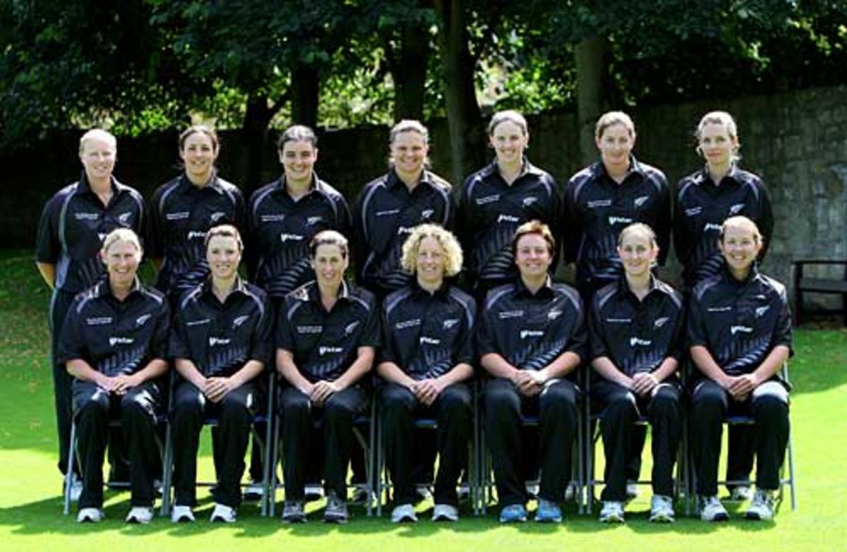 The New Zealand women line up ahead of the Twenty20 | ESPNcricinfo.com