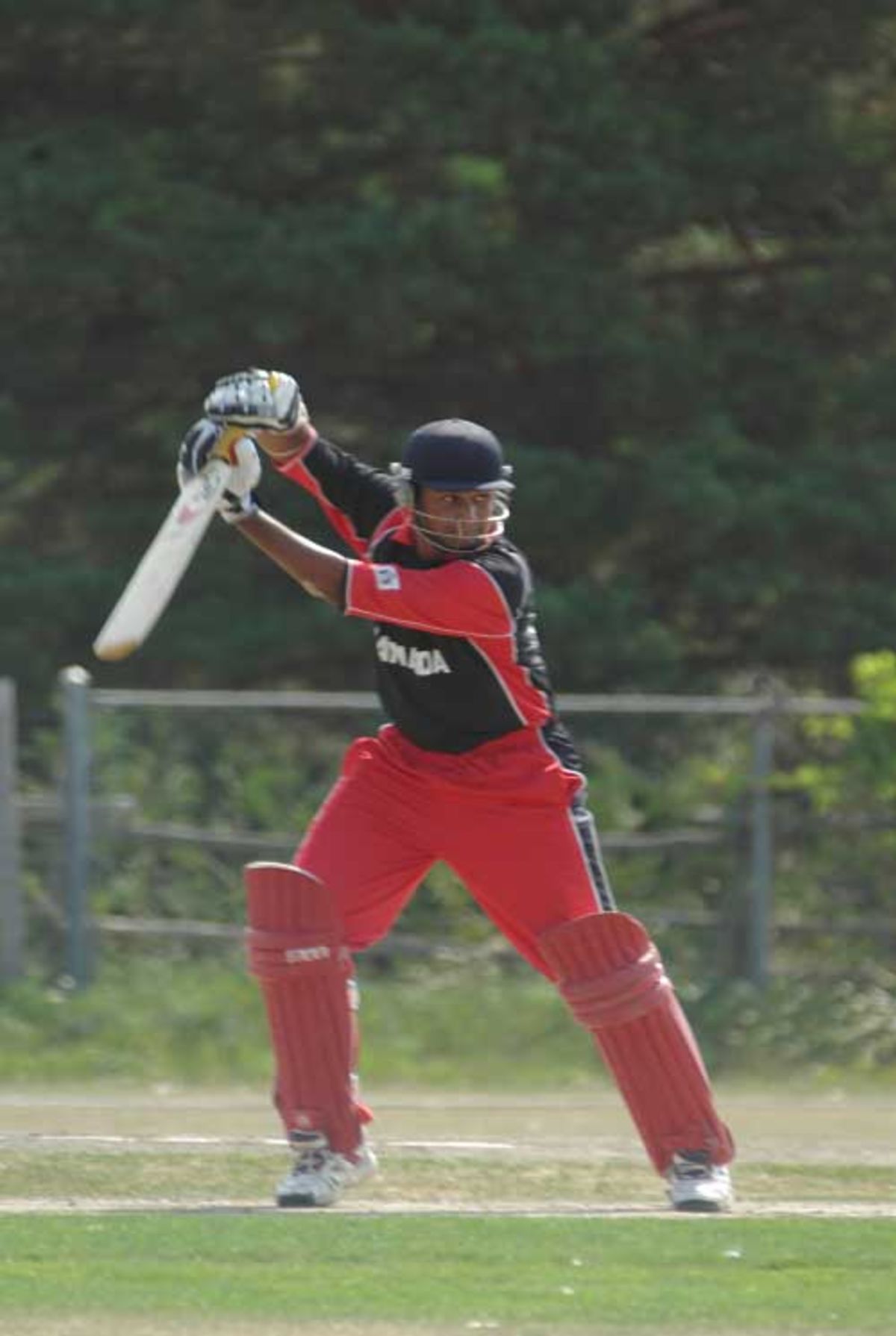 Robert Key drives during his half century | ESPNcricinfo.com