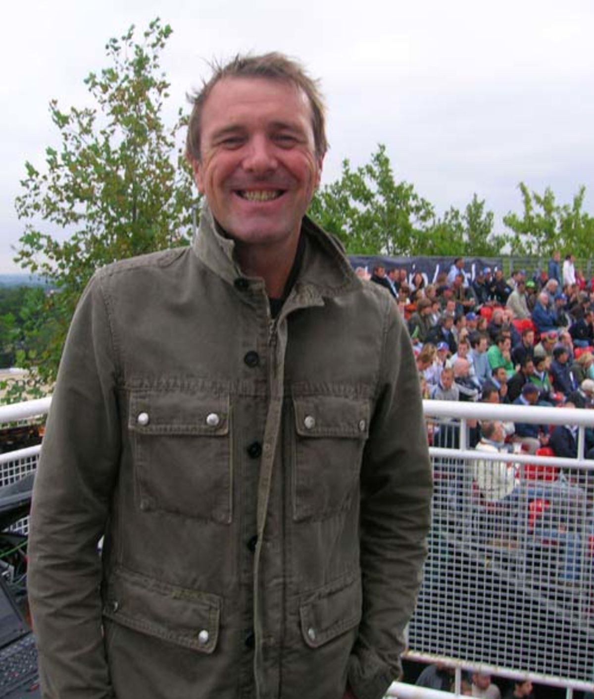 Test Match Special 's Phil Tufnell, Jonathan Agnew and Henry Moeran ...