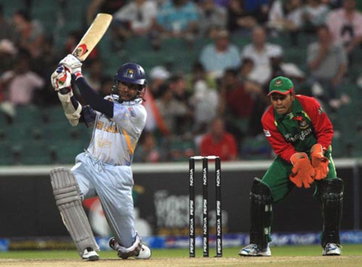 Kumar Sangakkara drives down the ground | ESPNcricinfo.com