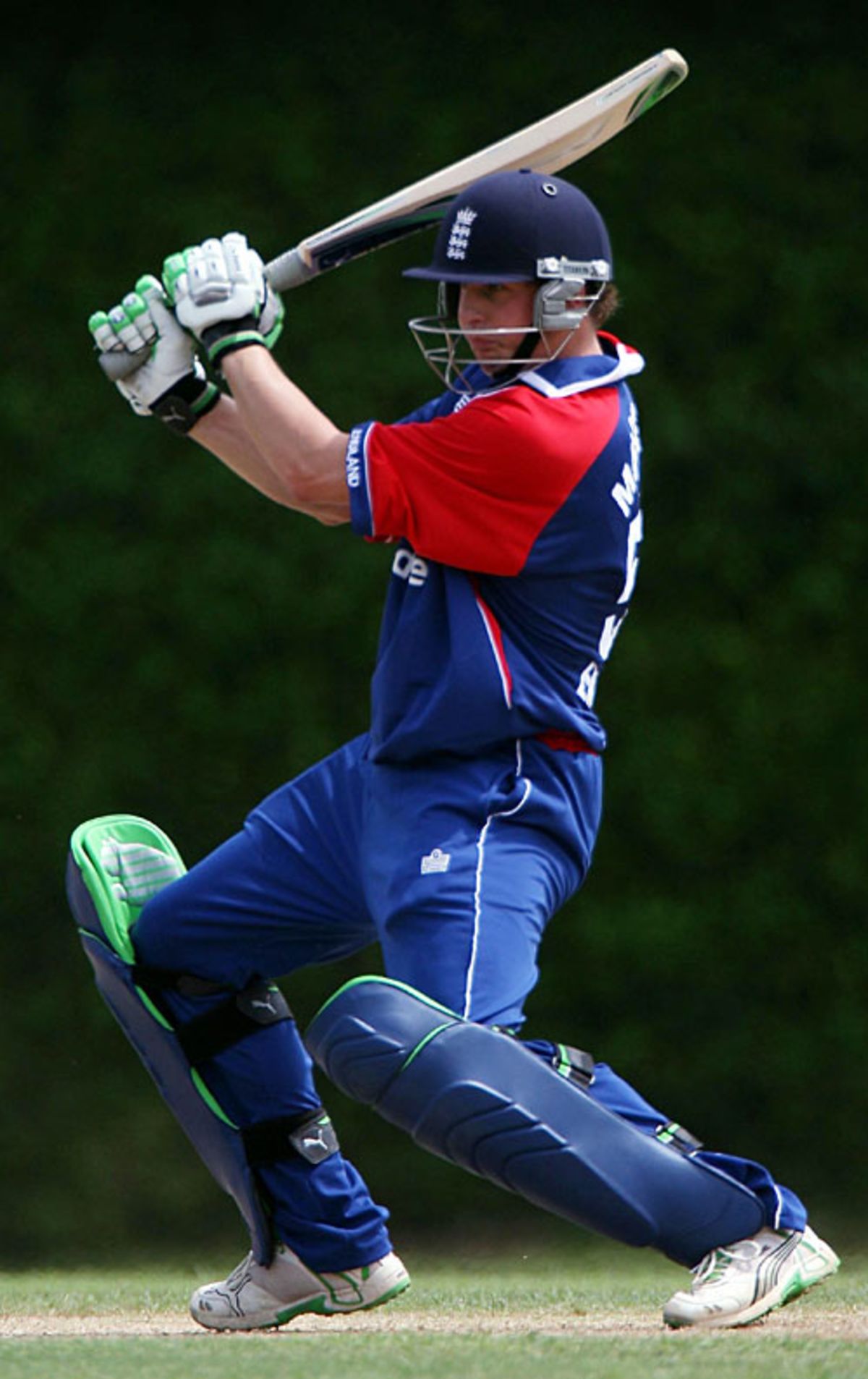 Phil Mustard plays a square cut during his 17 | ESPNcricinfo.com