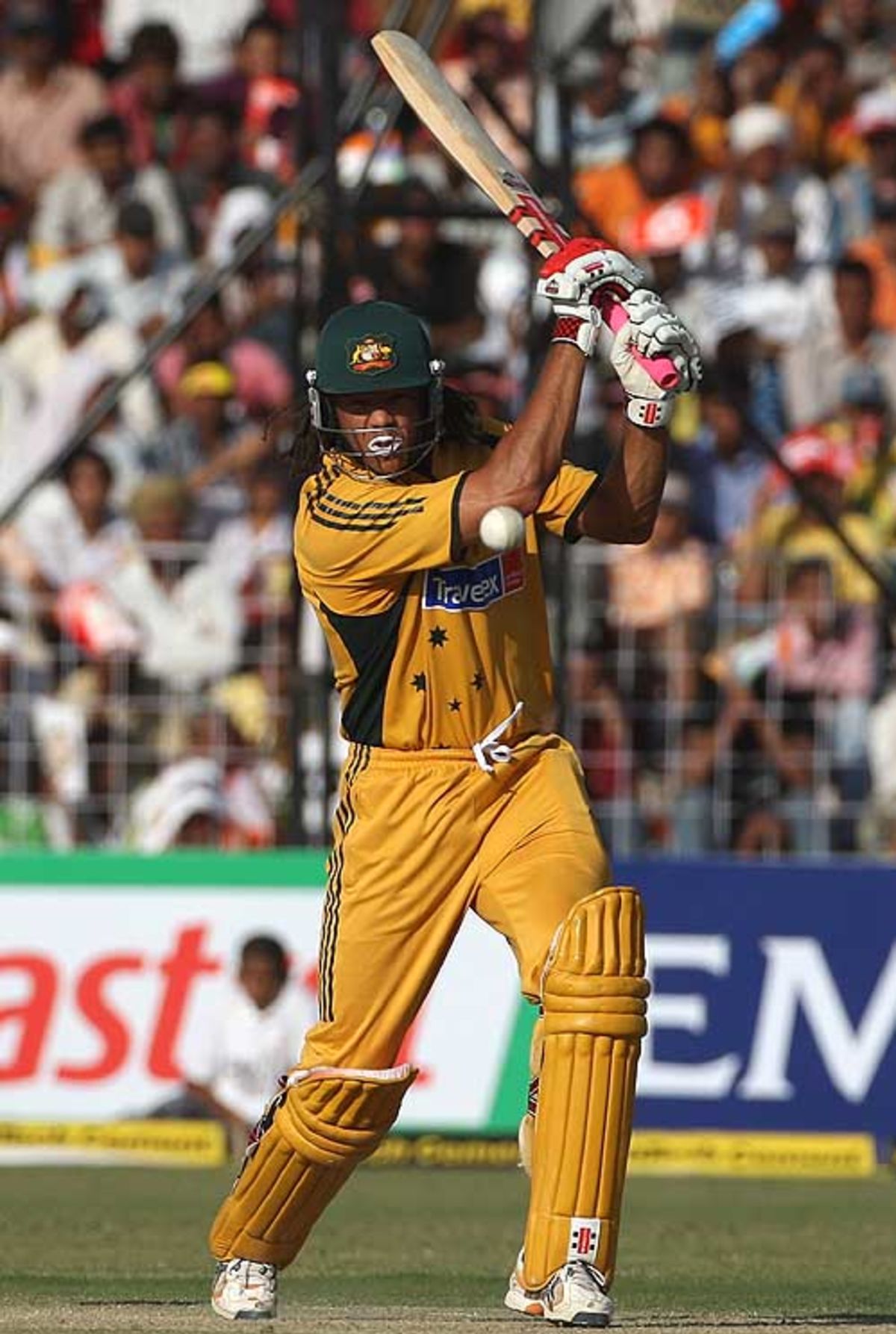 Andrew Symonds blasts one through the covers | ESPNcricinfo.com