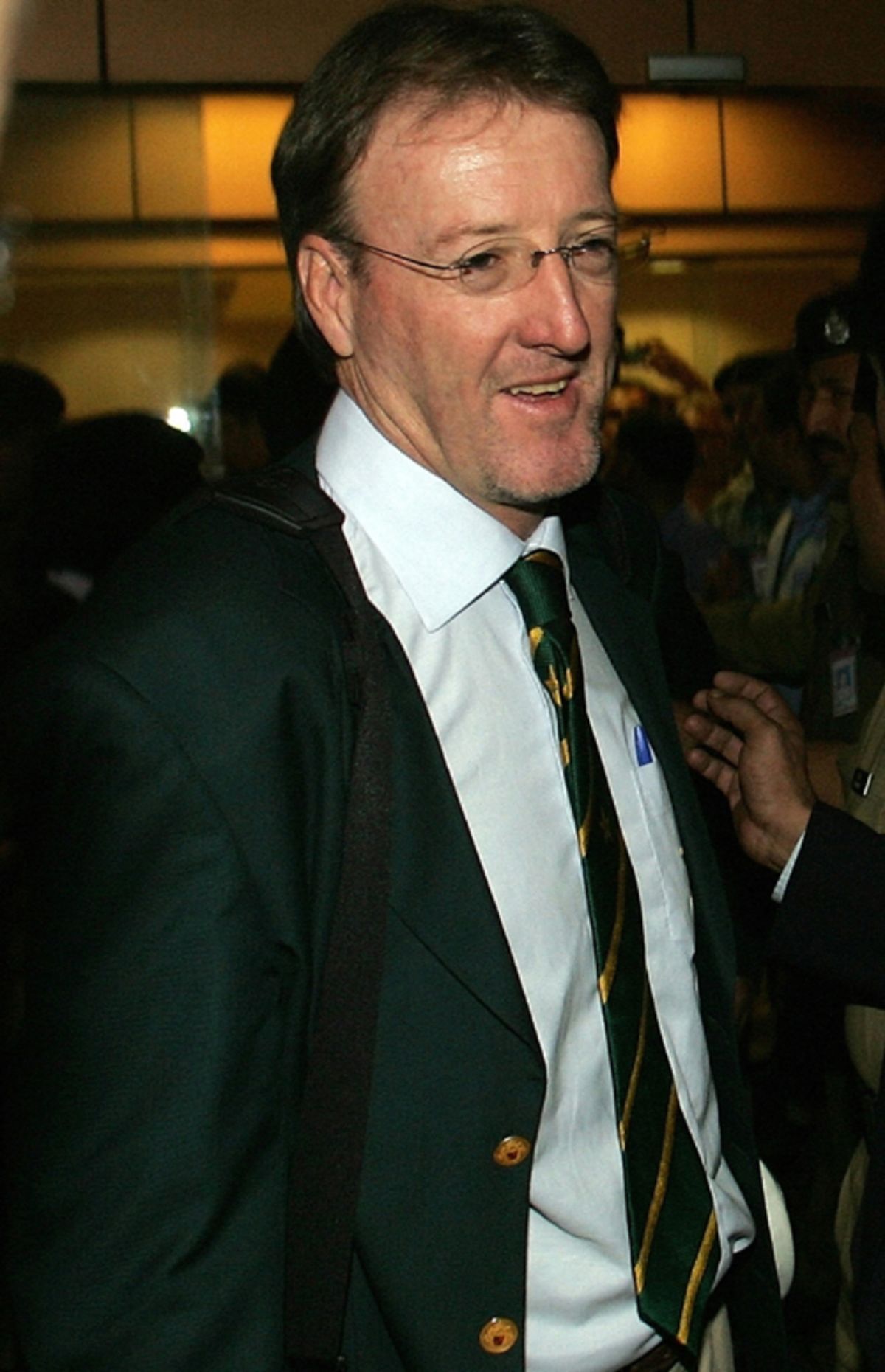 Geoff Lawson, Pakistan's coach, arrives in India ahead of the Test and ...
