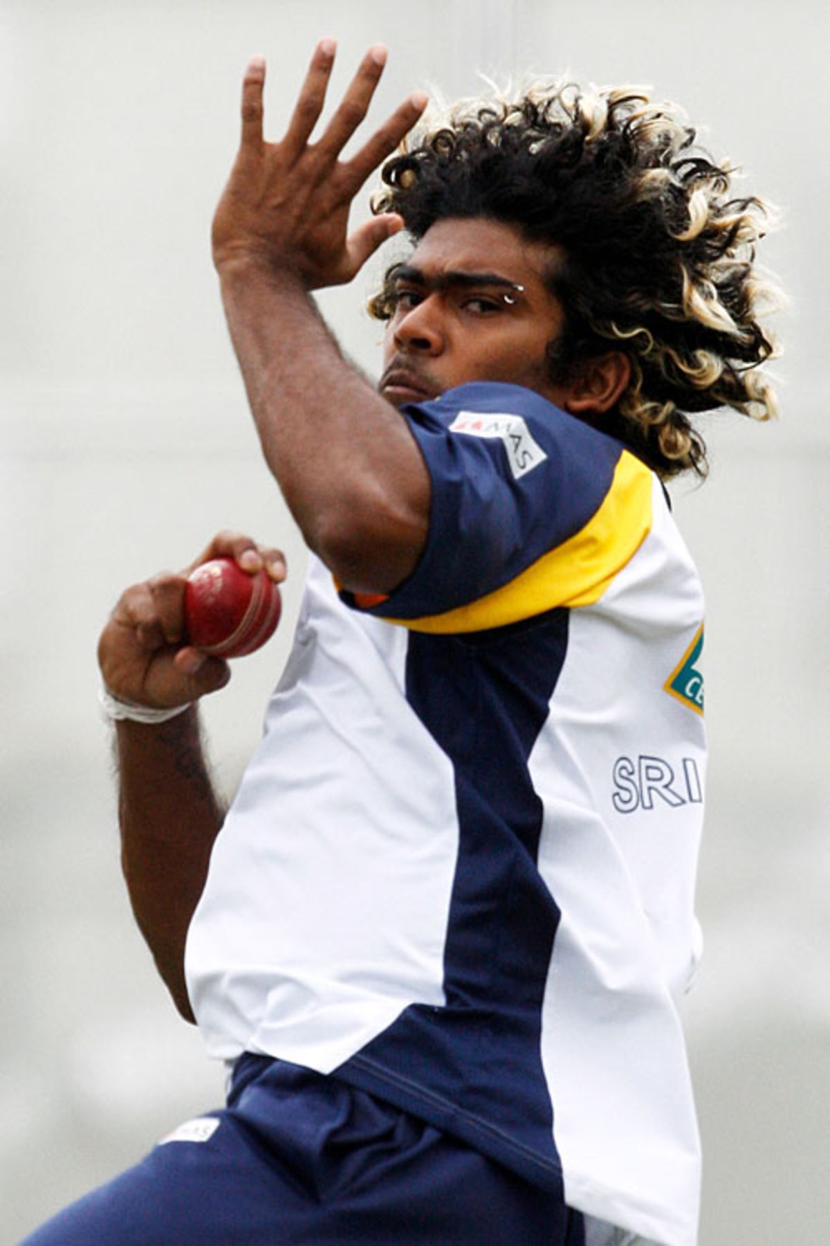 Lasith Malinga in action during a training session | ESPNcricinfo.com