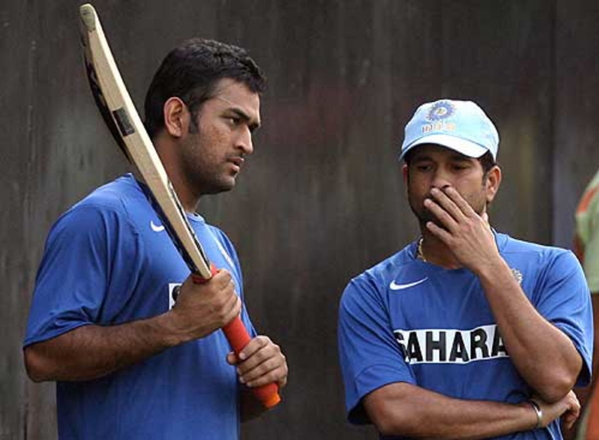 MS Dhoni and Sachin Tendulkar share a few thoughts on the eve of the ...