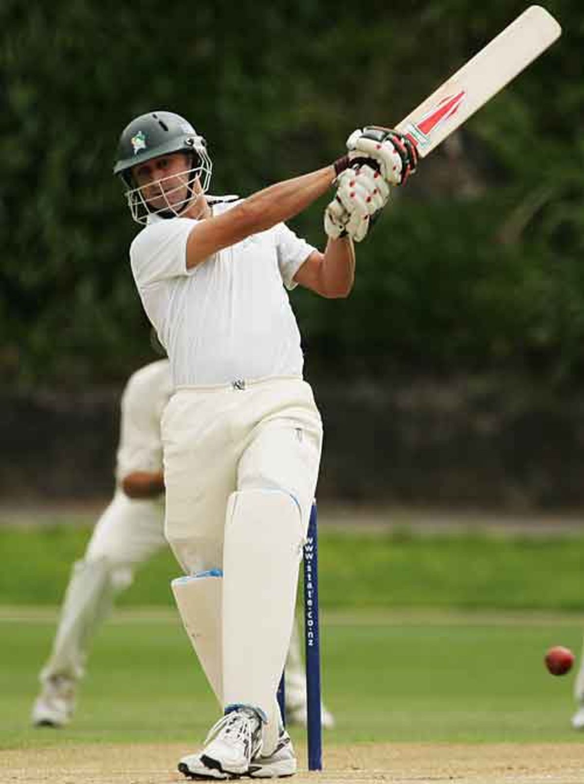 Andre Adams celebrates removing Geoff Barnett | ESPNcricinfo.com