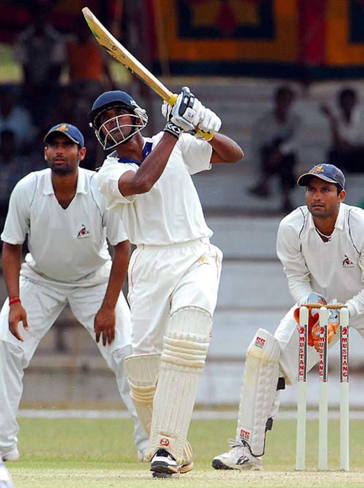 Yere Goud lofts the ball high | ESPNcricinfo.com