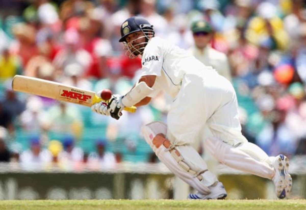 Sachin Tendulkar acknowledges the applause after reaching his century | ESPNcricinfo.com