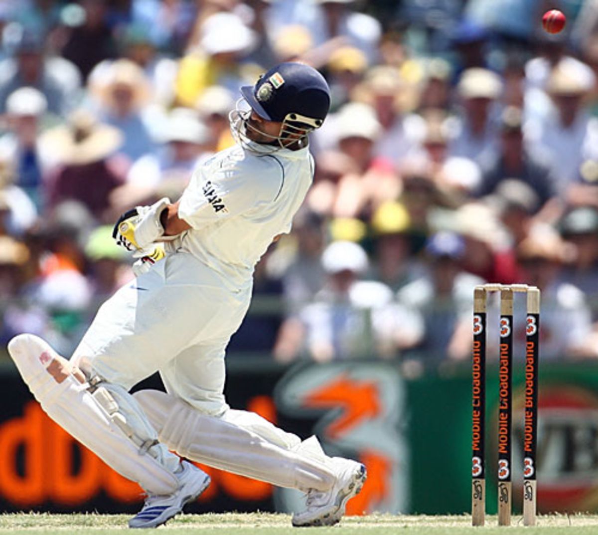 Sachin Tendulkar sways out of the way of a bouncer | ESPNcricinfo.com