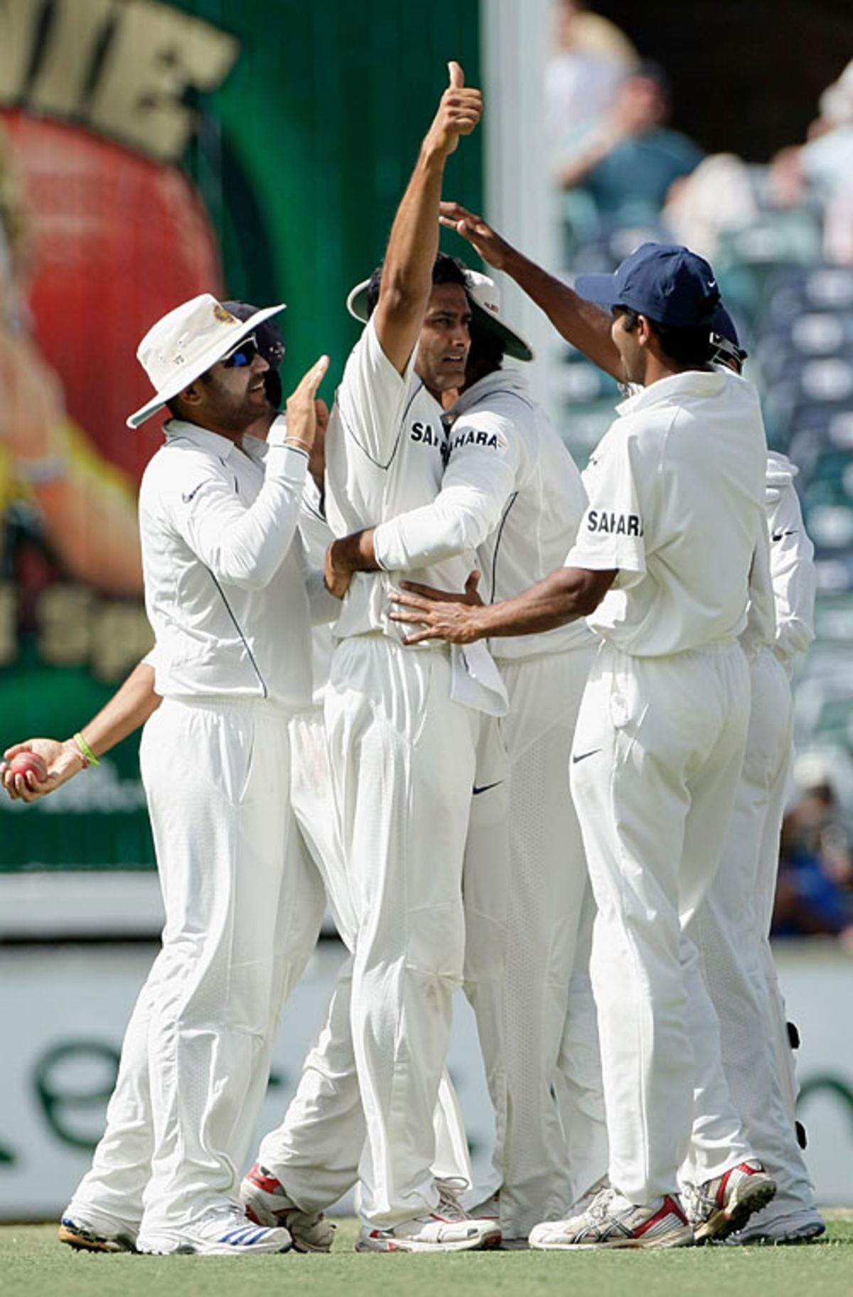 Anil Kumble celebrates wicket No. 600 | ESPNcricinfo.com Anil Kumble celebrates wicket No. 600 | ESPNcricinfo.com