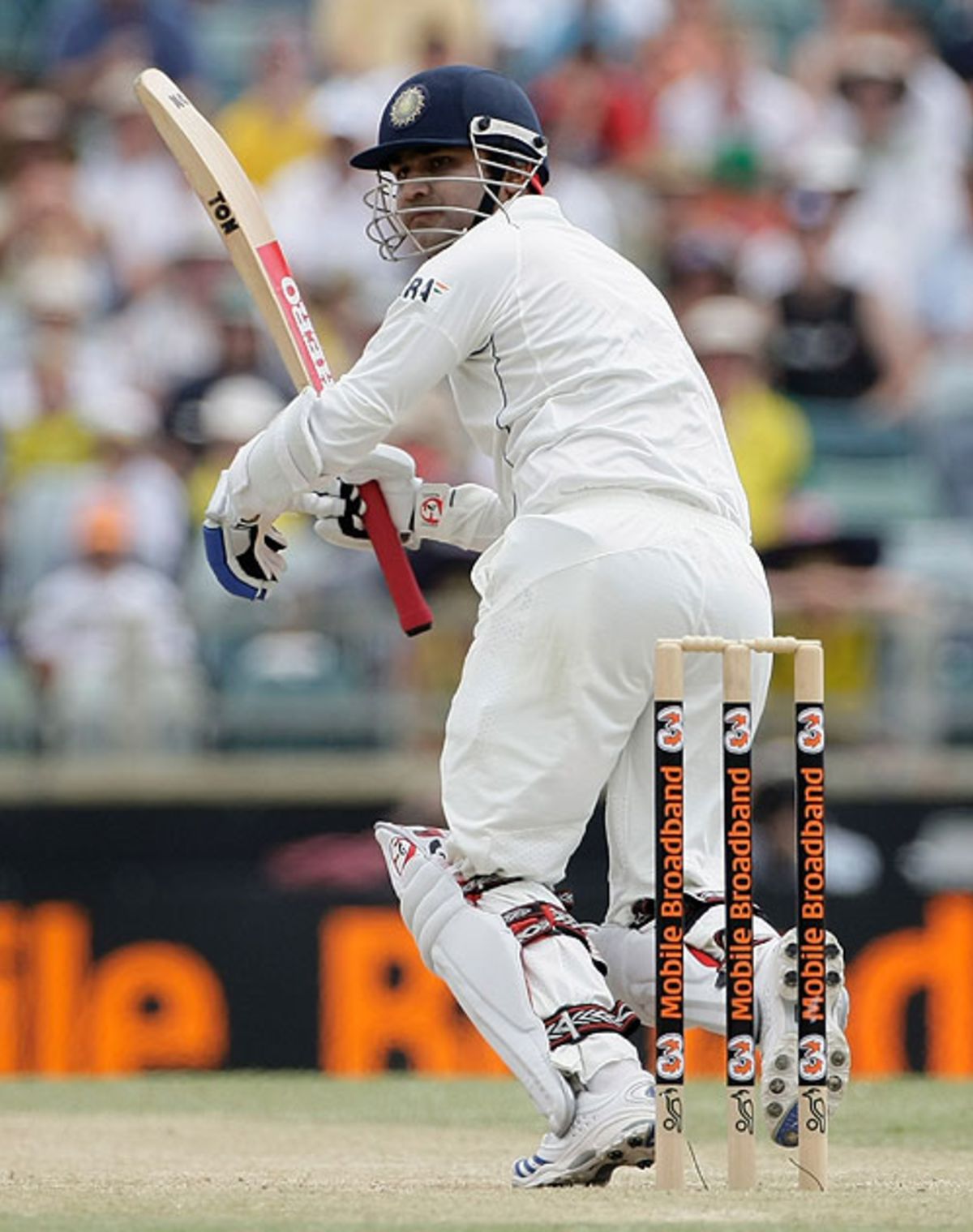Virender Sehwag started day three in positive manner | ESPNcricinfo.com