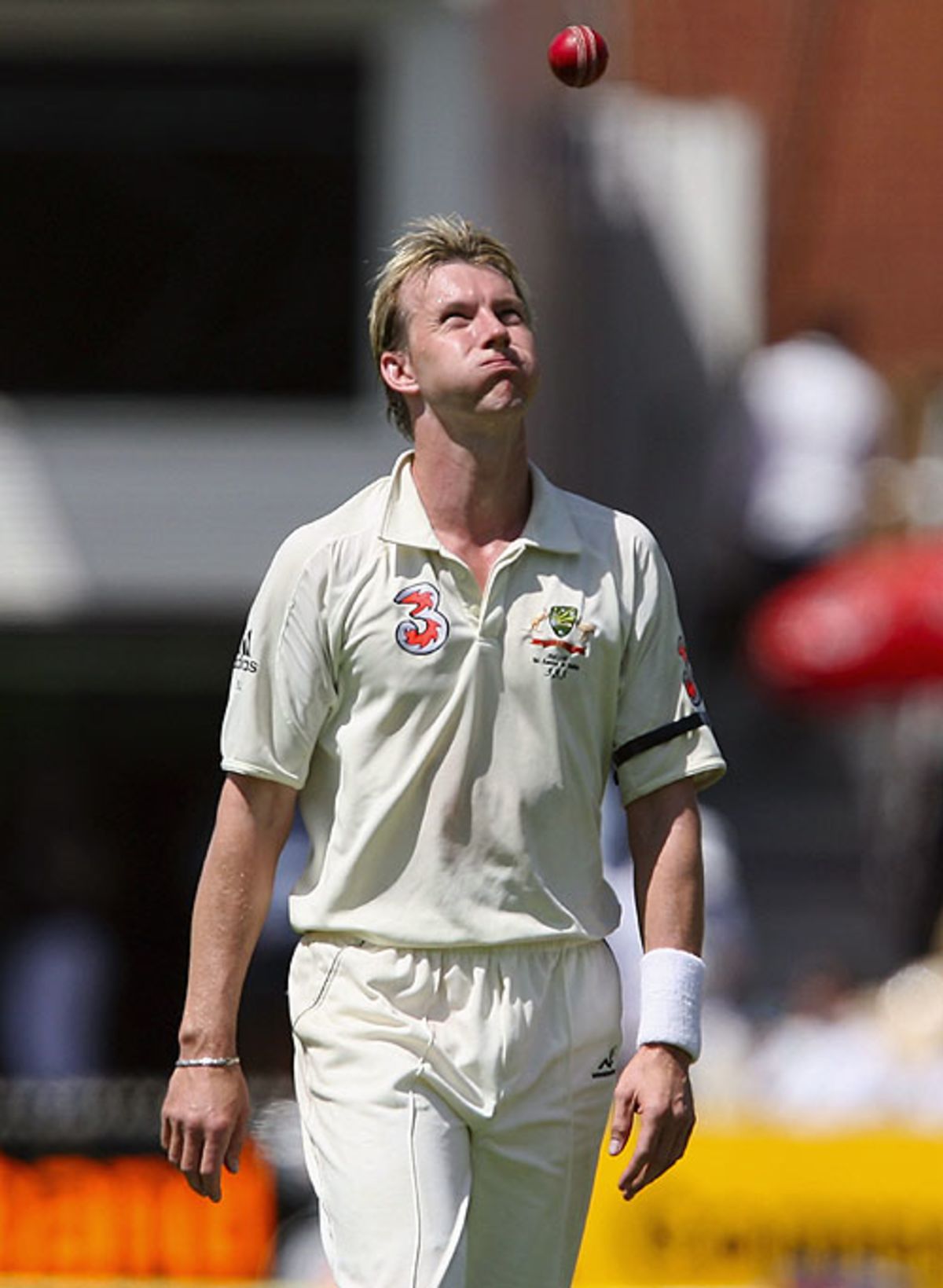 A relieved Brett Lee and Co. celebrate the big wicket | ESPNcricinfo.com