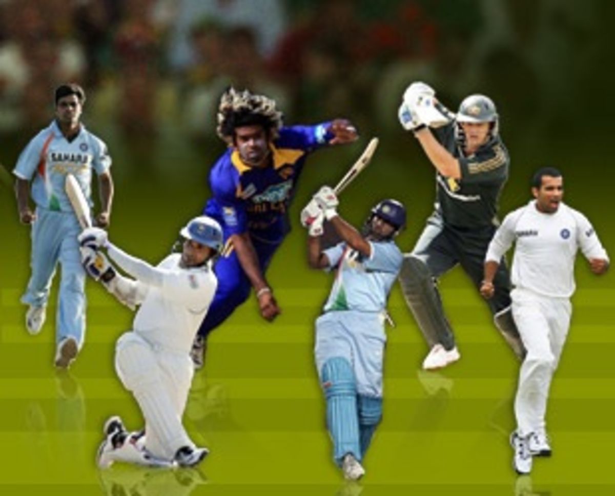 Collage of players in action | ESPNcricinfo.com