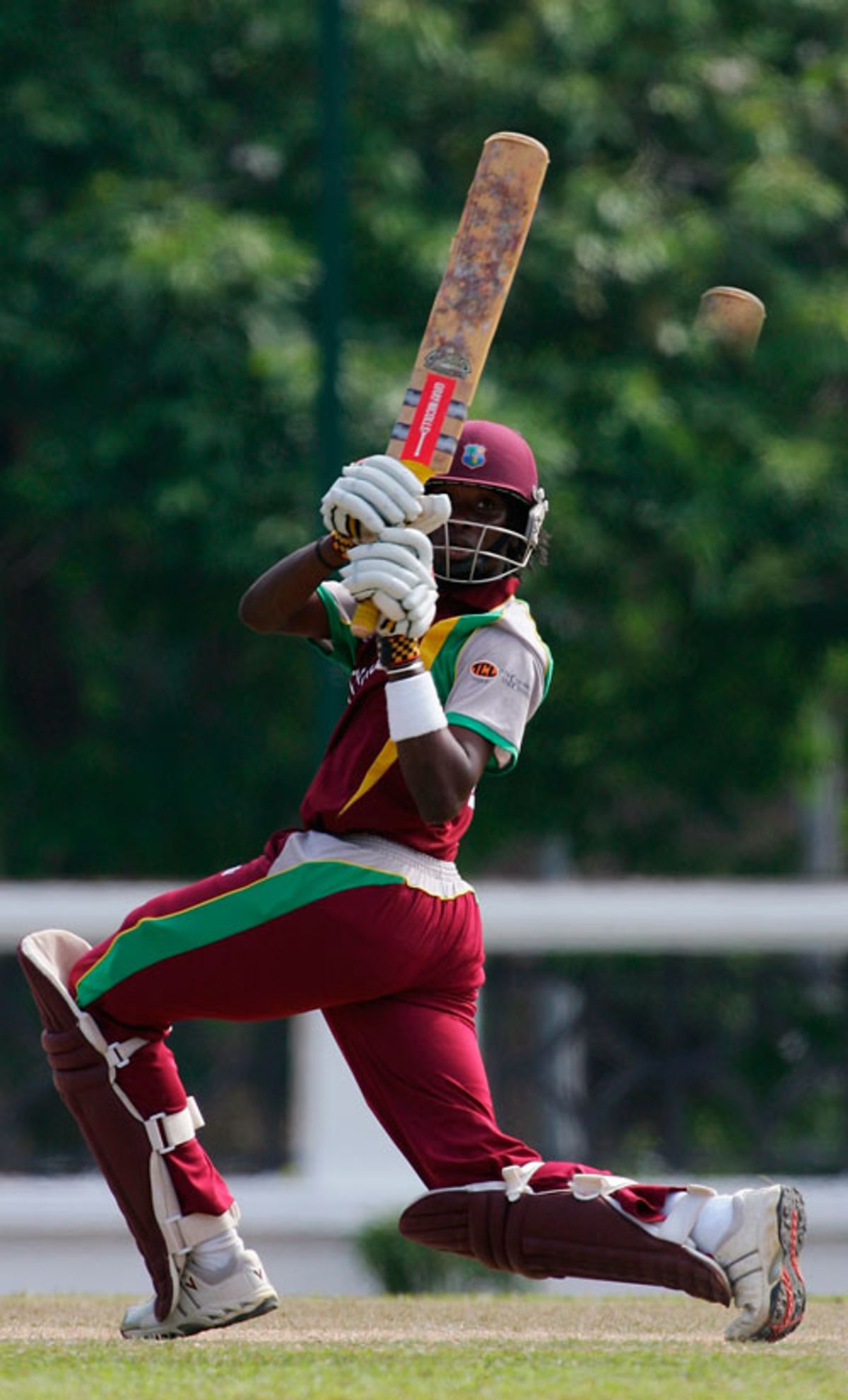 Steven Jacobs clatters one over the top | ESPNcricinfo.com
