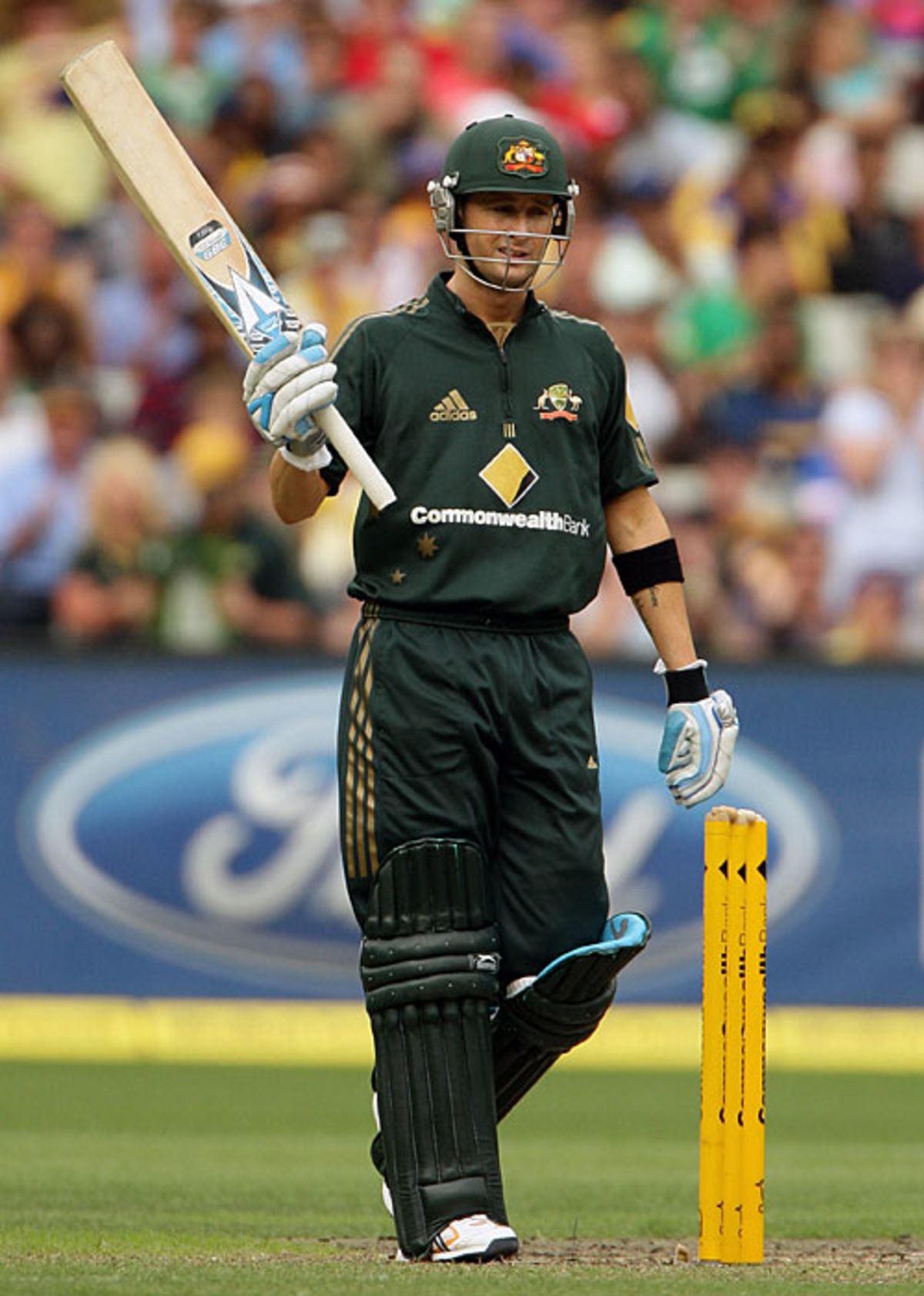 Michael Clarke got to his fifty off 68 balls | ESPNcricinfo.com
