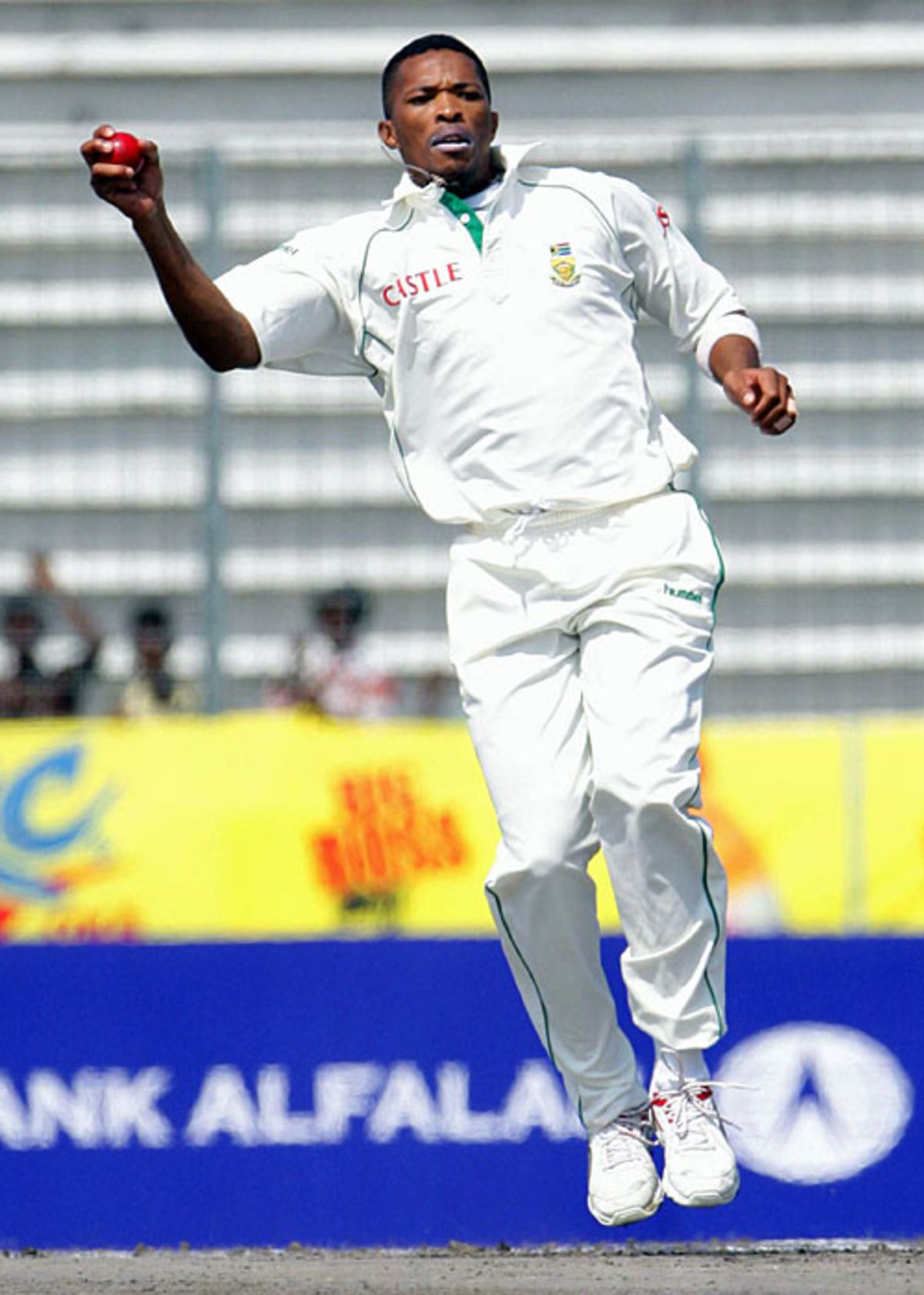 Makhaya Ntini fields the ball | ESPNcricinfo.com