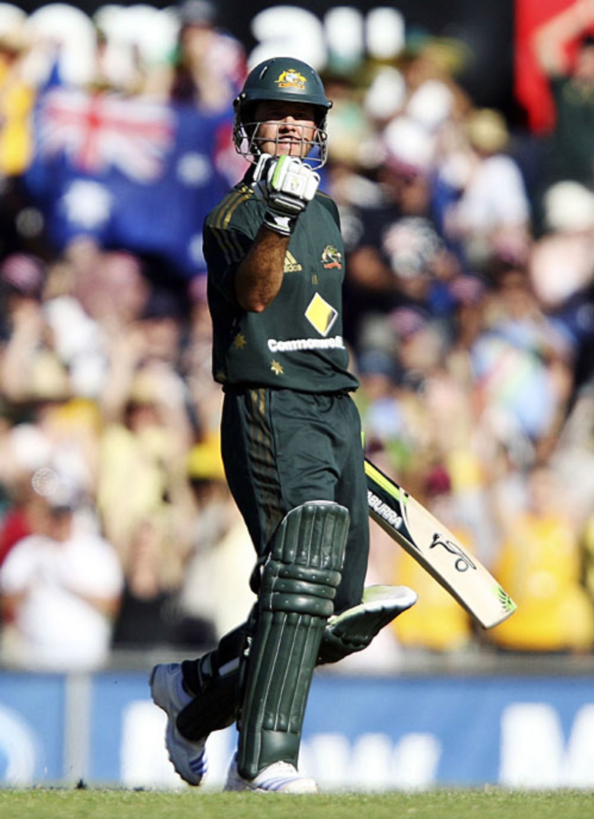 Ricky Ponting celebrates his hundred | ESPNcricinfo.com