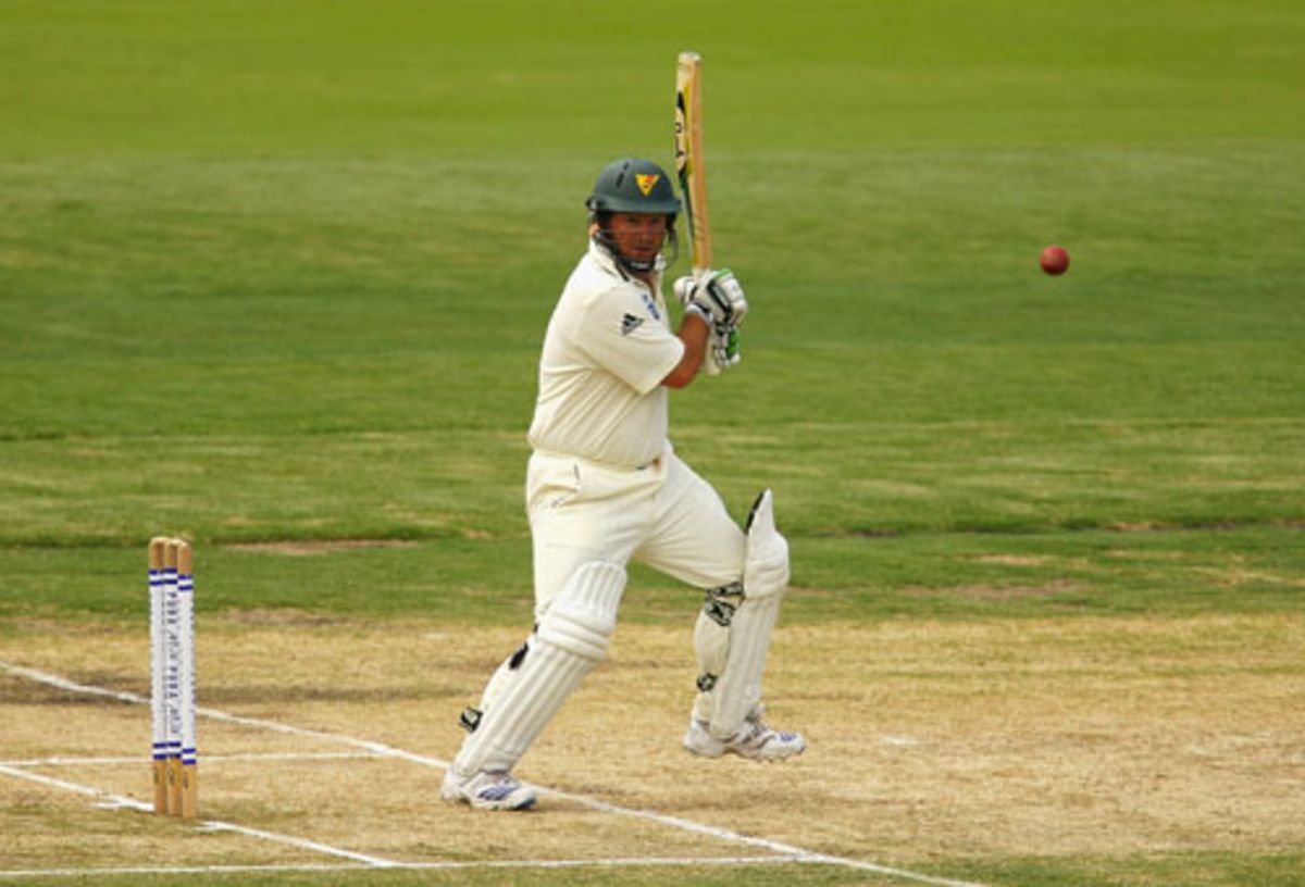 Ben Edmondson celebrates one of his three strikes | ESPNcricinfo.com