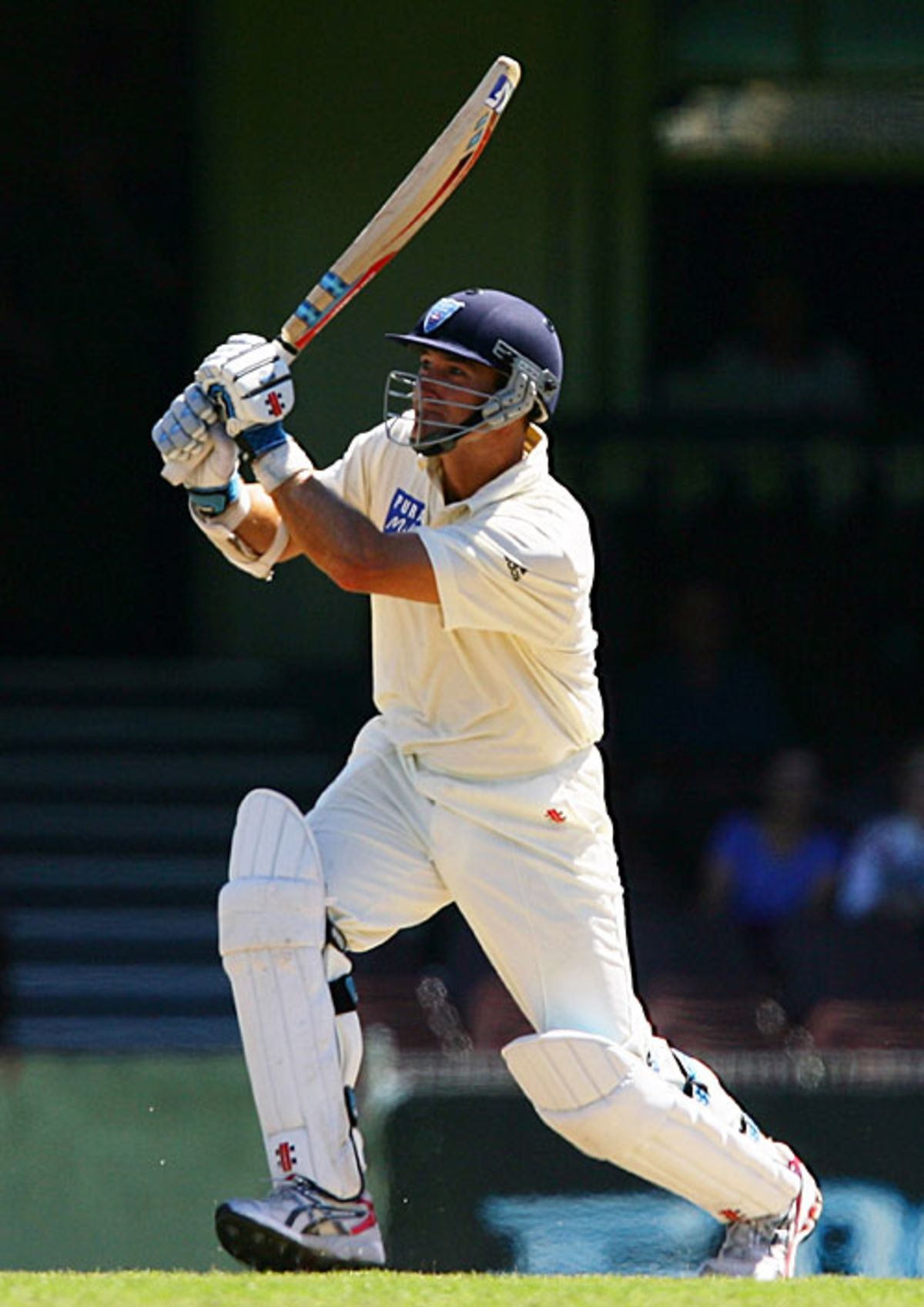 Phil Jaques lifts the ball over long-on | ESPNcricinfo.com