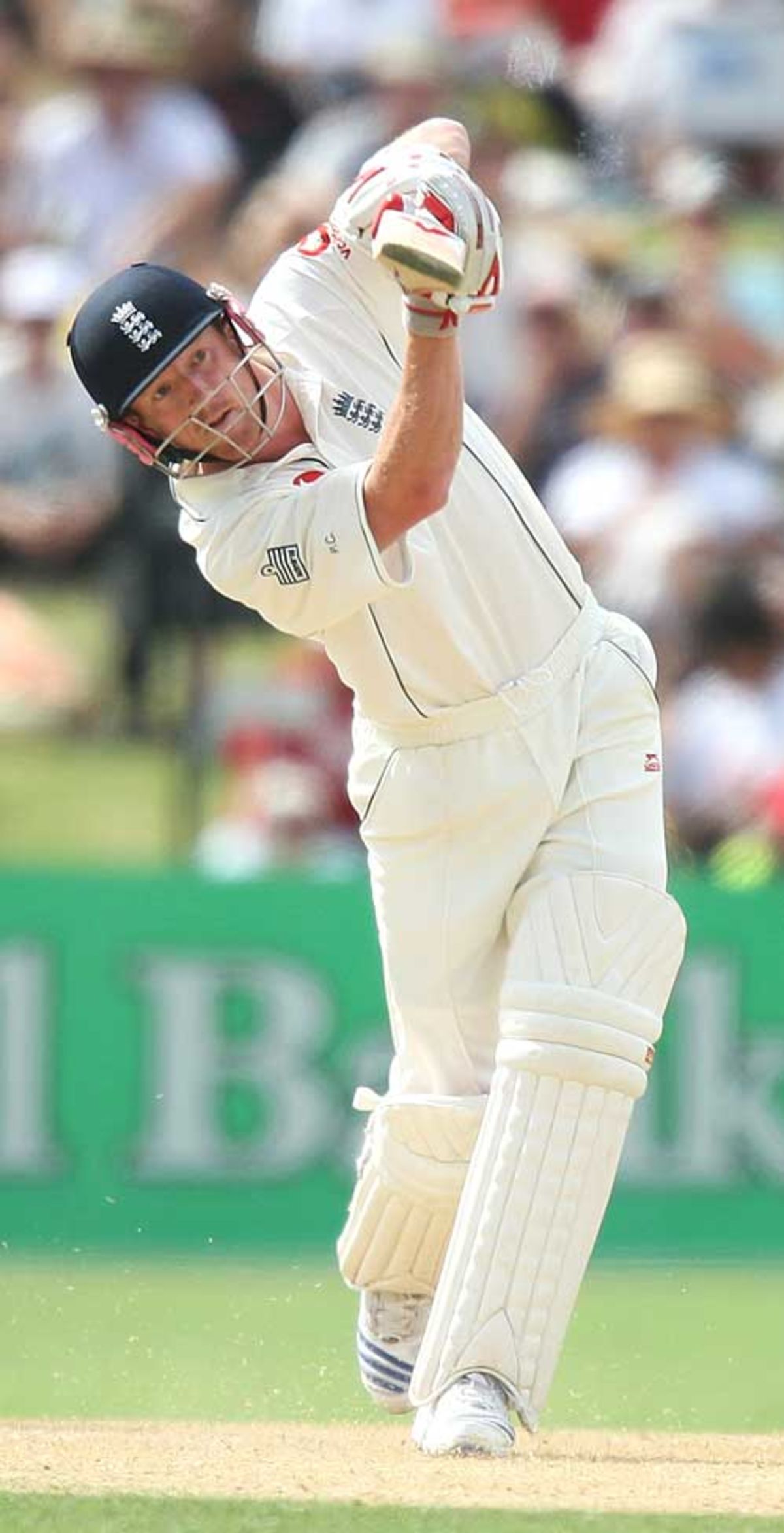 Paul Collingwood comes down the pitch | ESPNcricinfo.com
