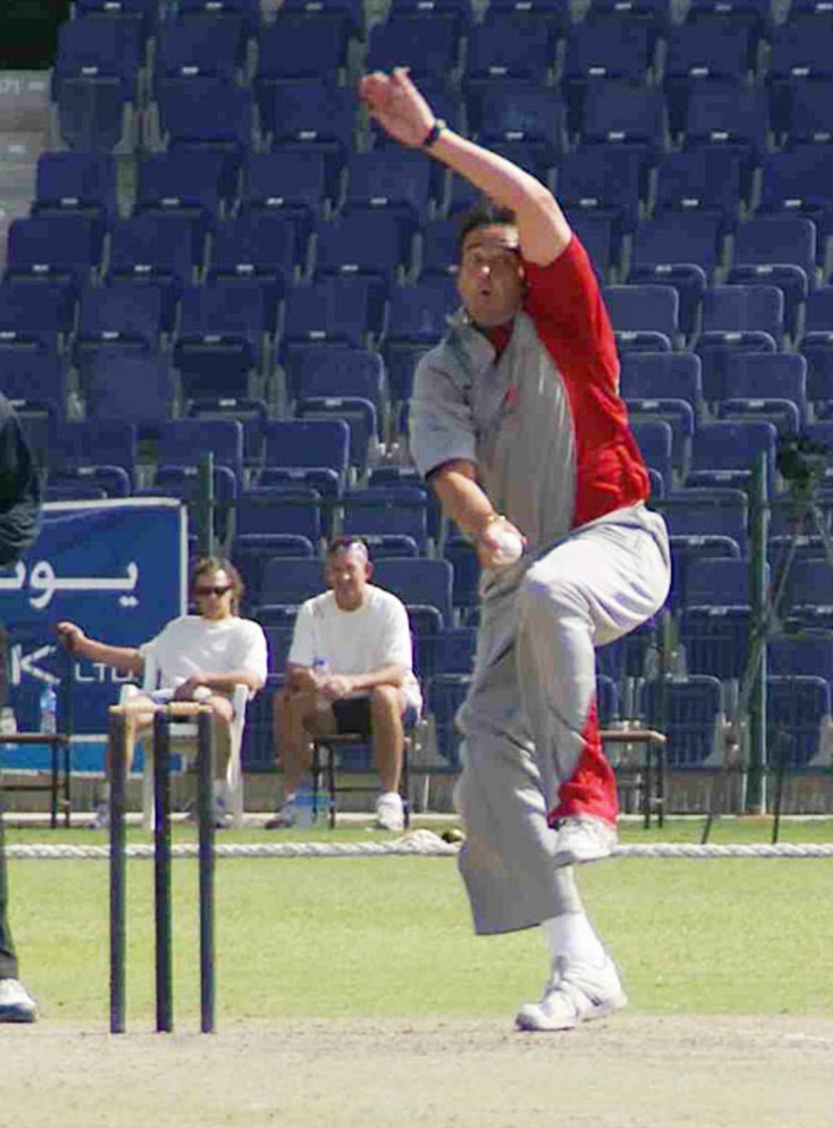 Steffan Jones on his way to 5 for 33 | ESPNcricinfo.com