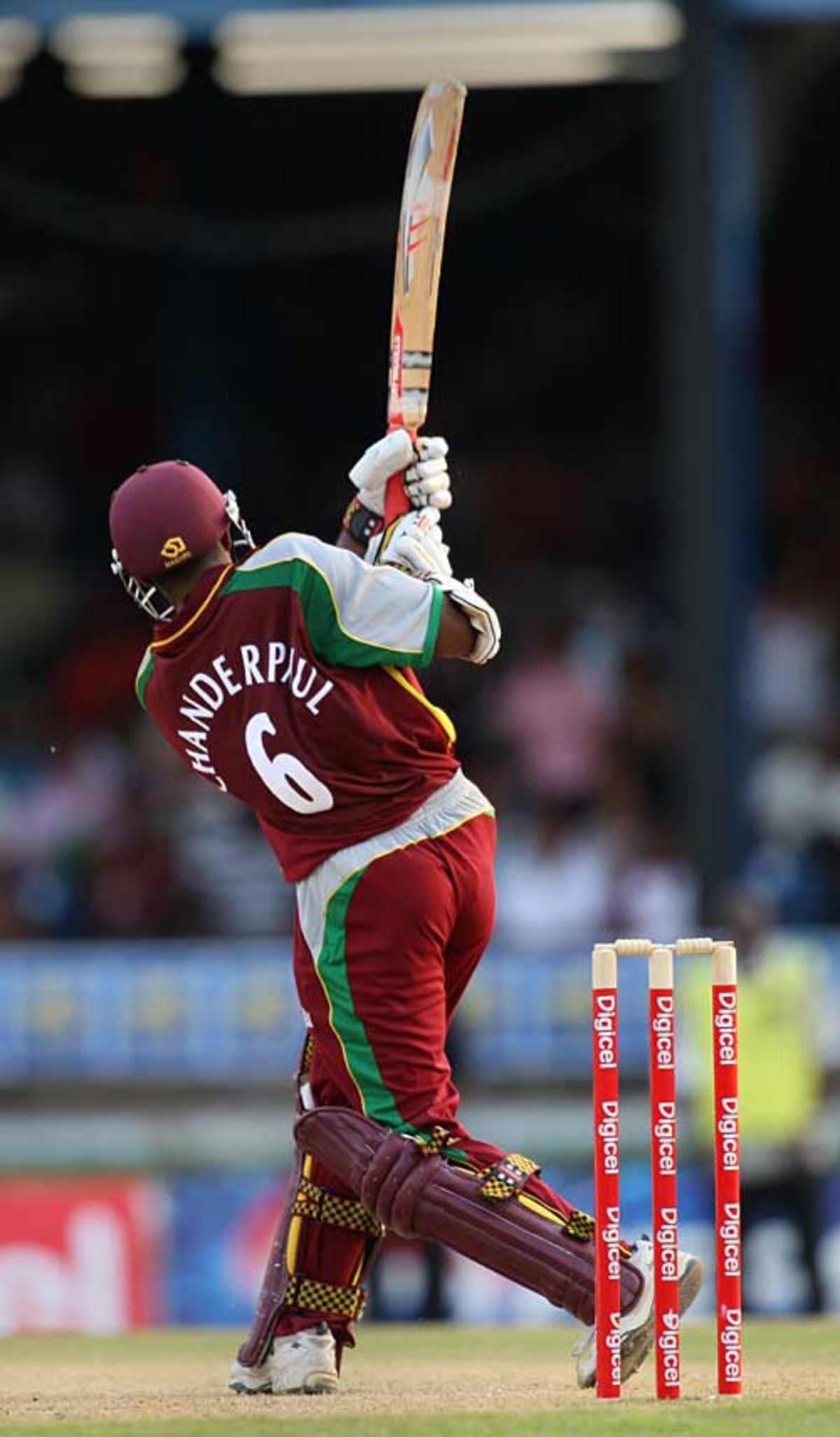 Shivnarine Chanderpaul launches the final ball for six | ESPNcricinfo.com