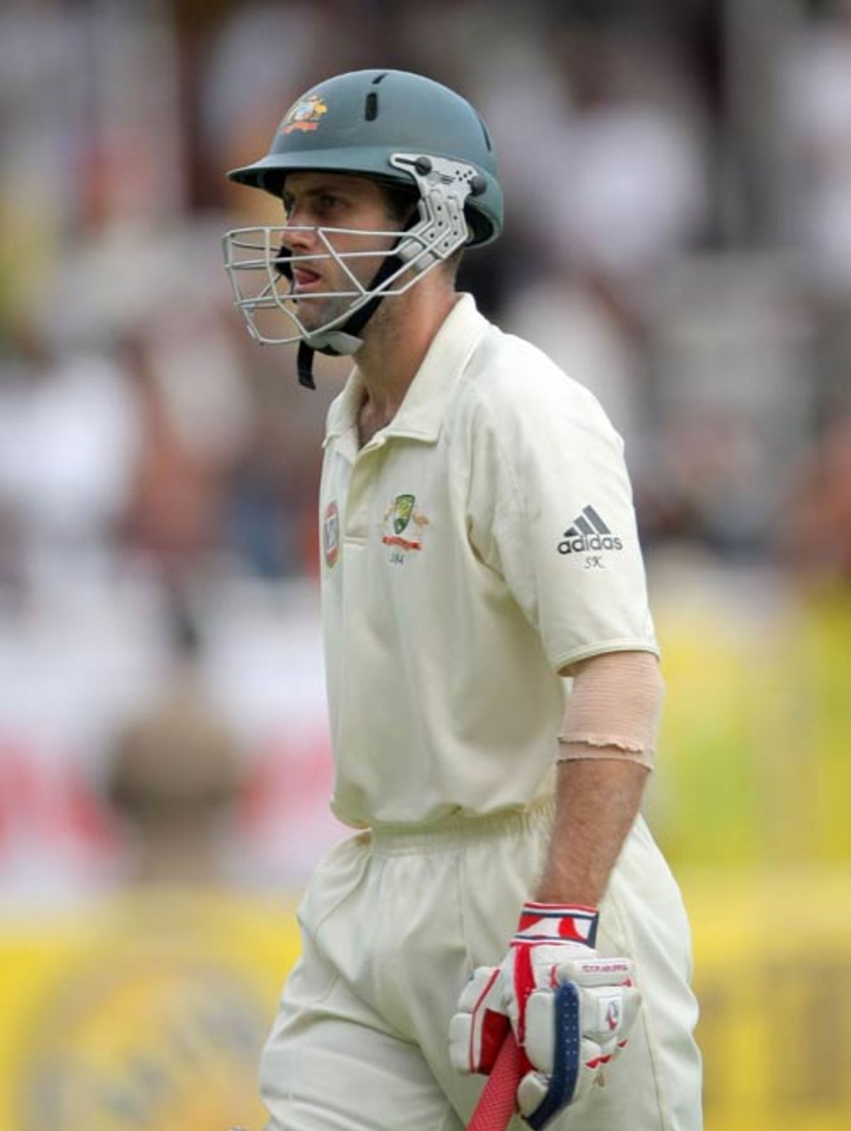 Simon Katich walks off after being trapped lbw for 1 | ESPNcricinfo.com
