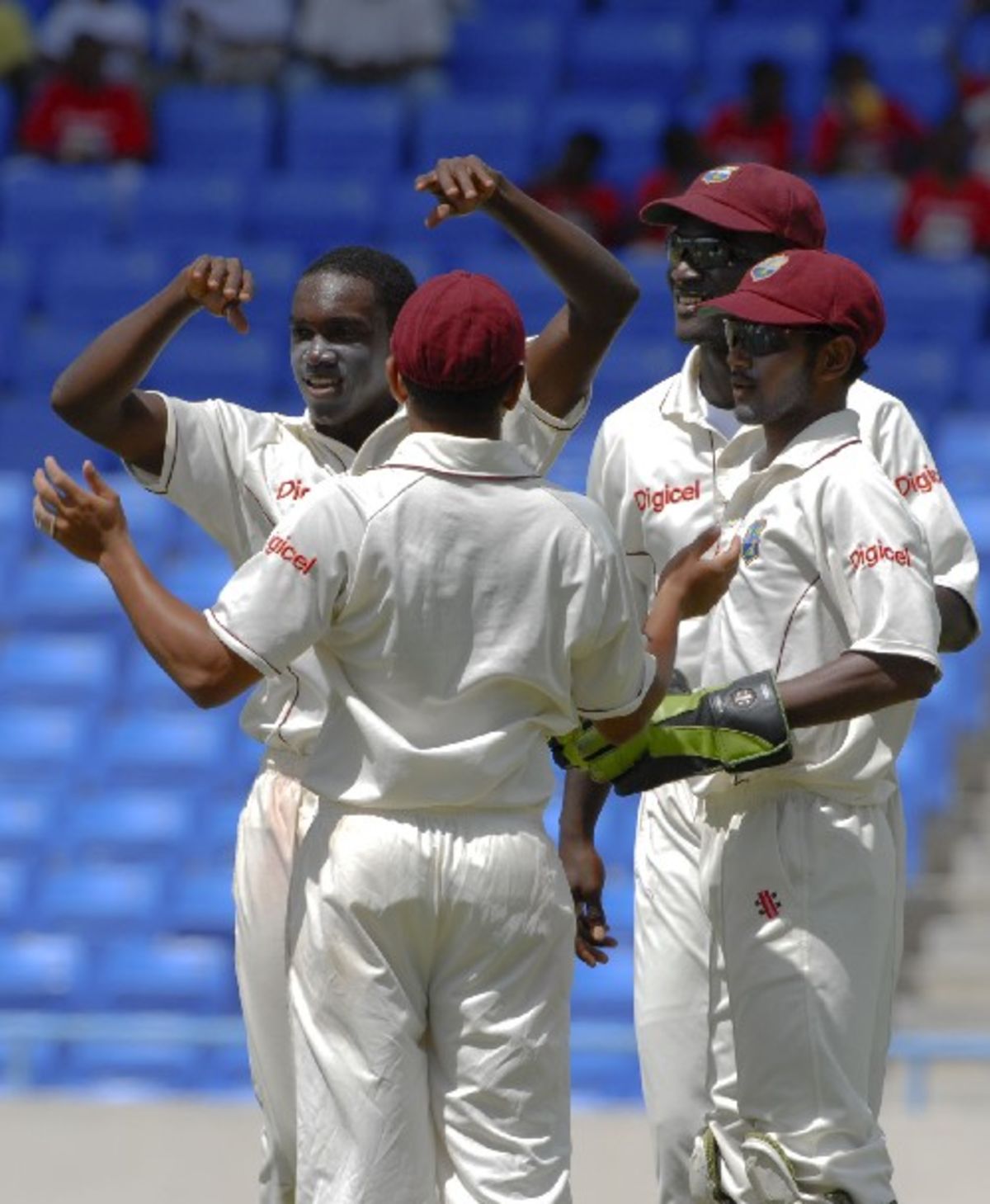 Jerome Taylor celebrates one of his three wickets | ESPNcricinfo.com