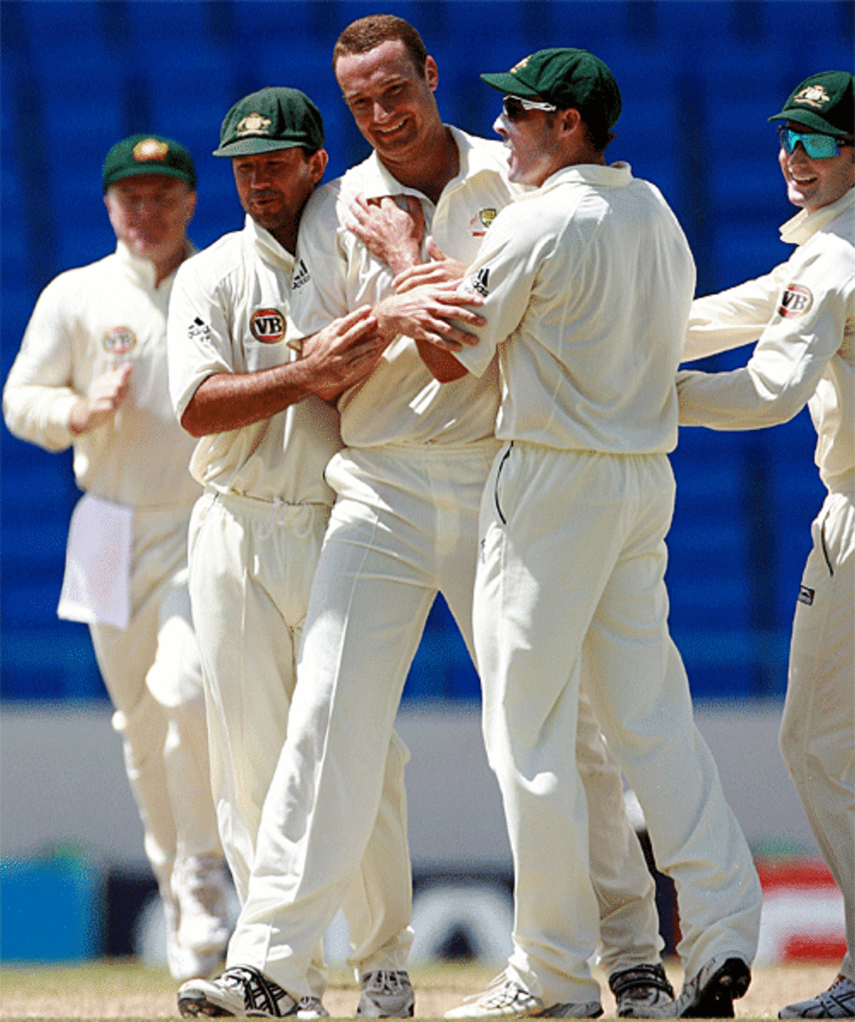 Stuart Clark takes the credit for removing Xavier Marshall, but ...