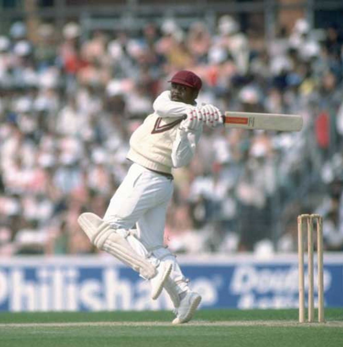 Gordon Greenidge bats in the World Cup semi-final, 1983 | ESPNcricinfo.com