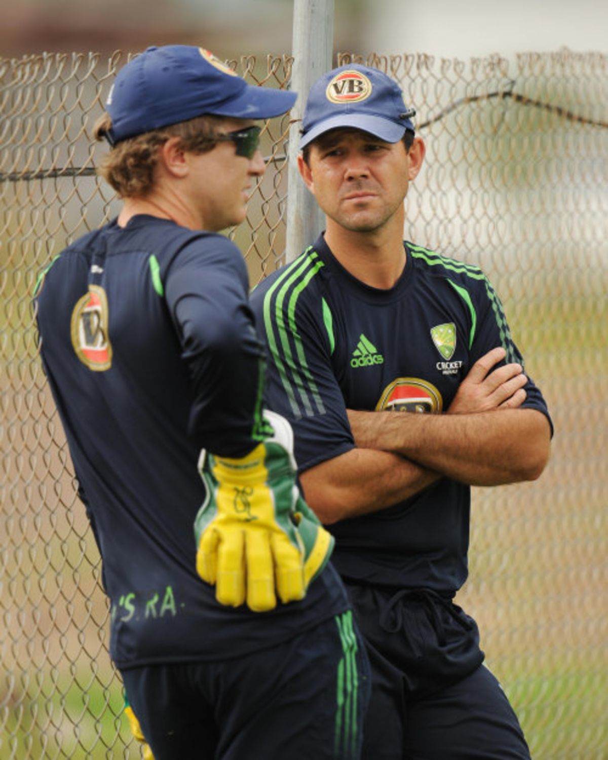 Brad Haddin in conversation with Ricky Ponting | ESPNcricinfo.com Brad Haddin in conversation with Ricky Ponting | ESPNcricinfo.com