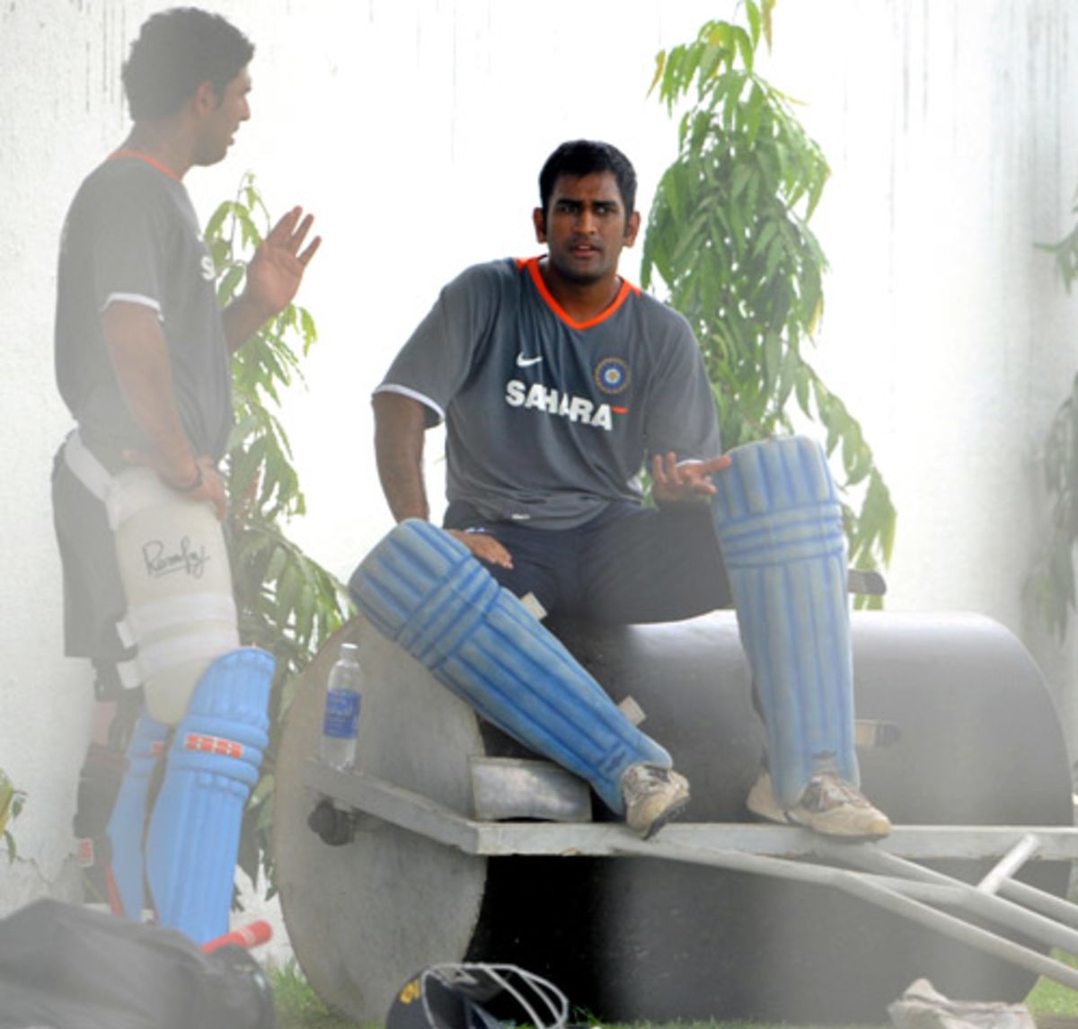 Rohit Sharma gets in line to play the ball | ESPNcricinfo.com