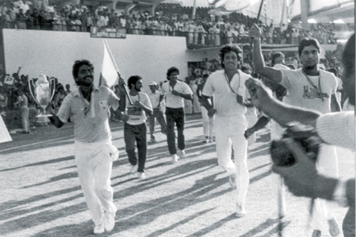 Javed Miandad celebrates | ESPNcricinfo.com