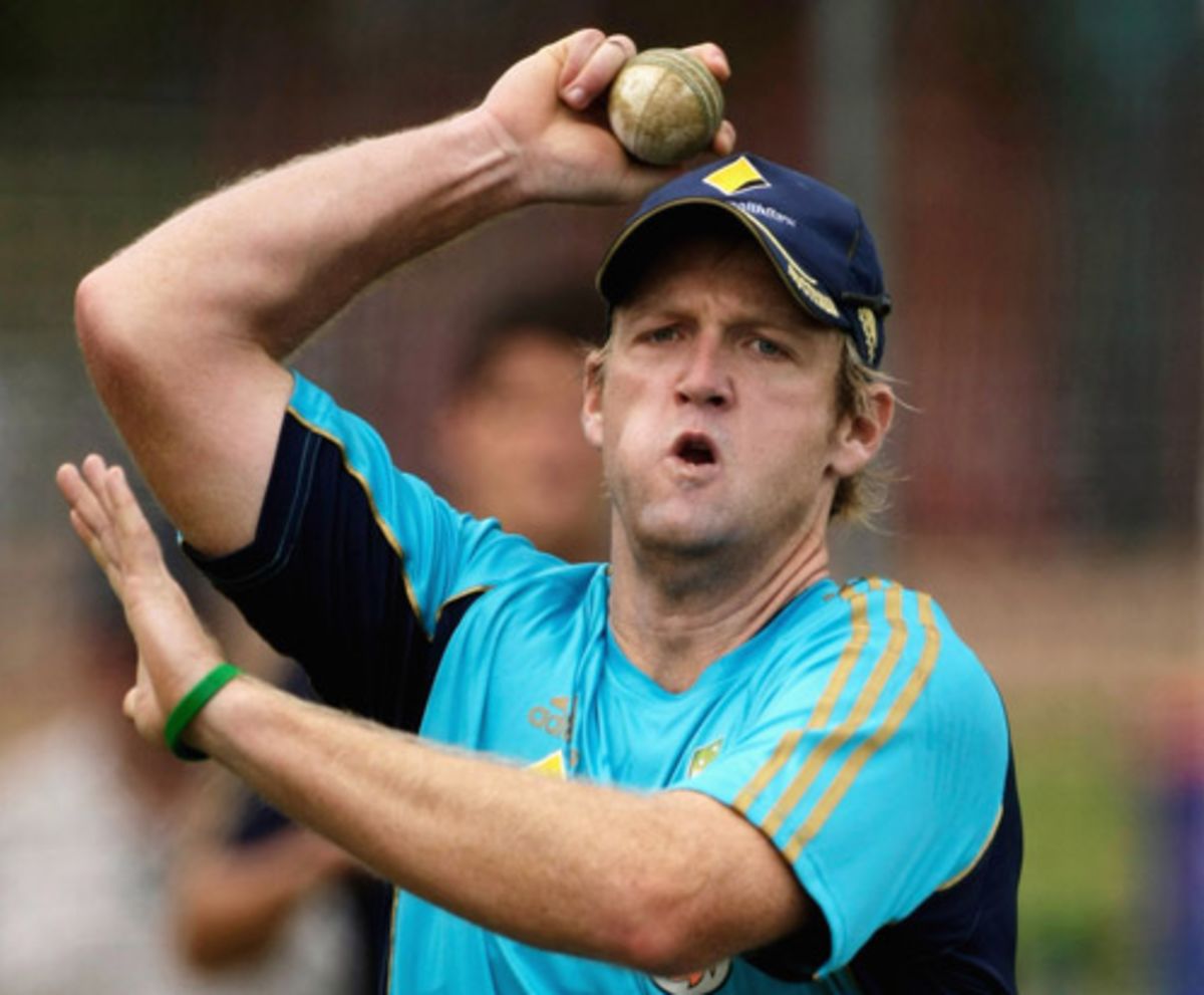 Cameron White plies his trade during training | ESPNcricinfo.com