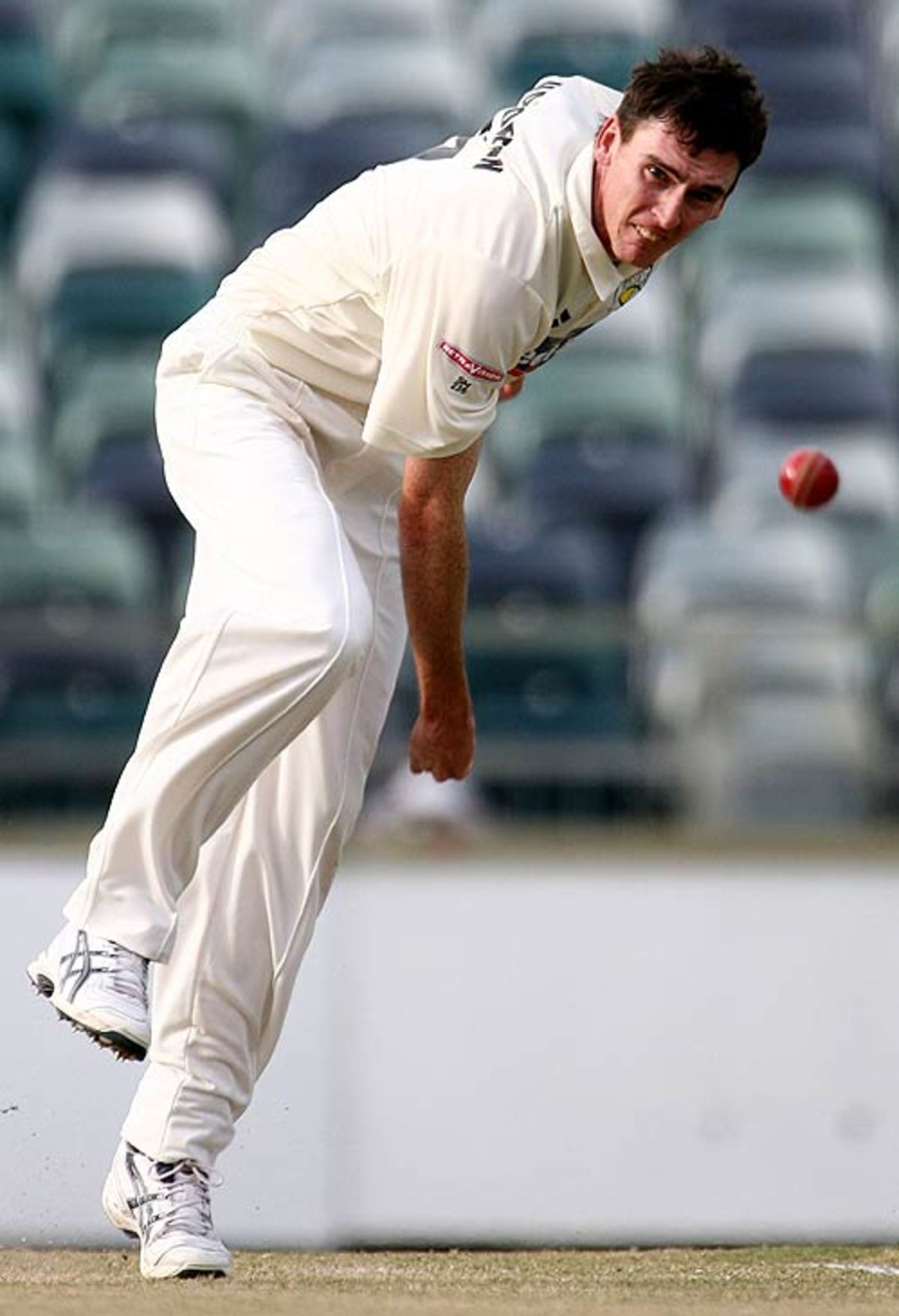 Michael Dighton drives through the on side | ESPNcricinfo.com