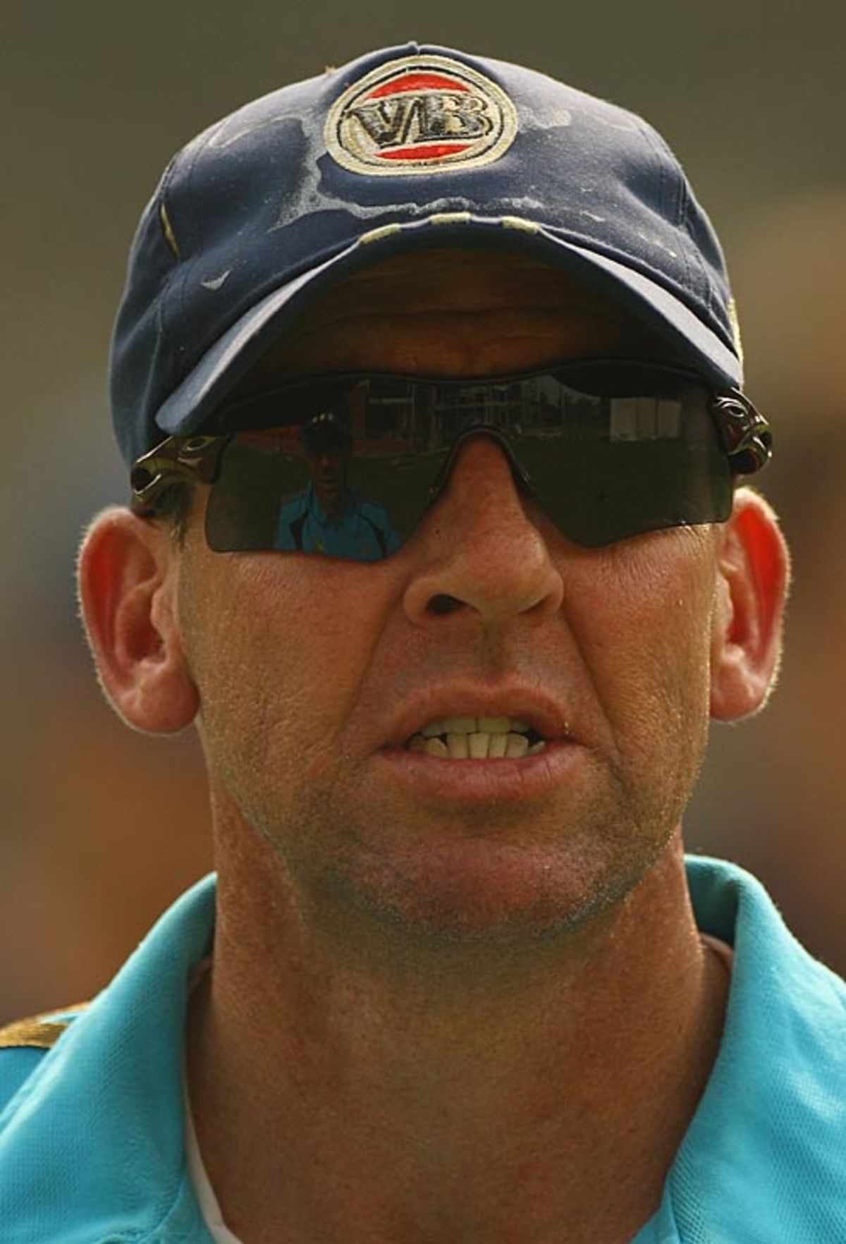 Tim Nielsen oversees the Australian nets session | ESPNcricinfo.com