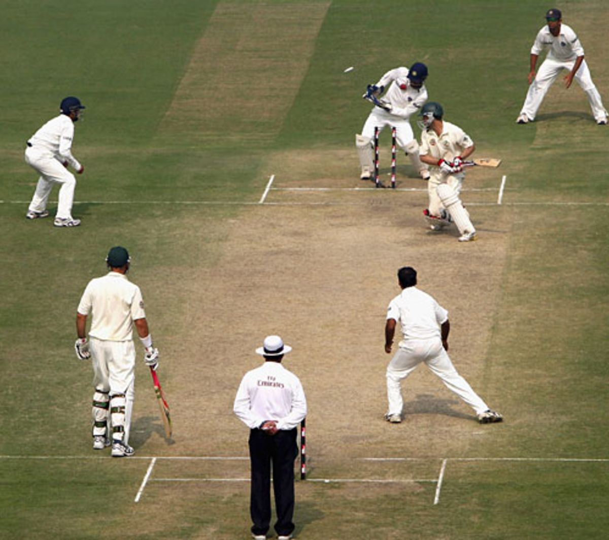 Simon Katich is bowled by Amit Mishra for 64 | ESPNcricinfo.com