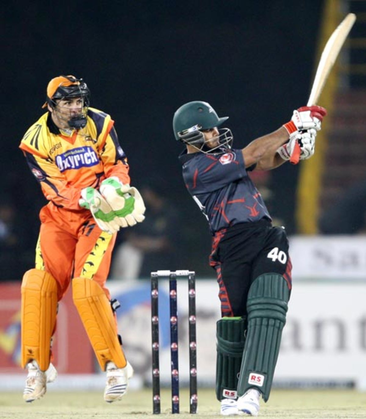 Tapash Baisya celebrates taking a wicket | ESPNcricinfo.com