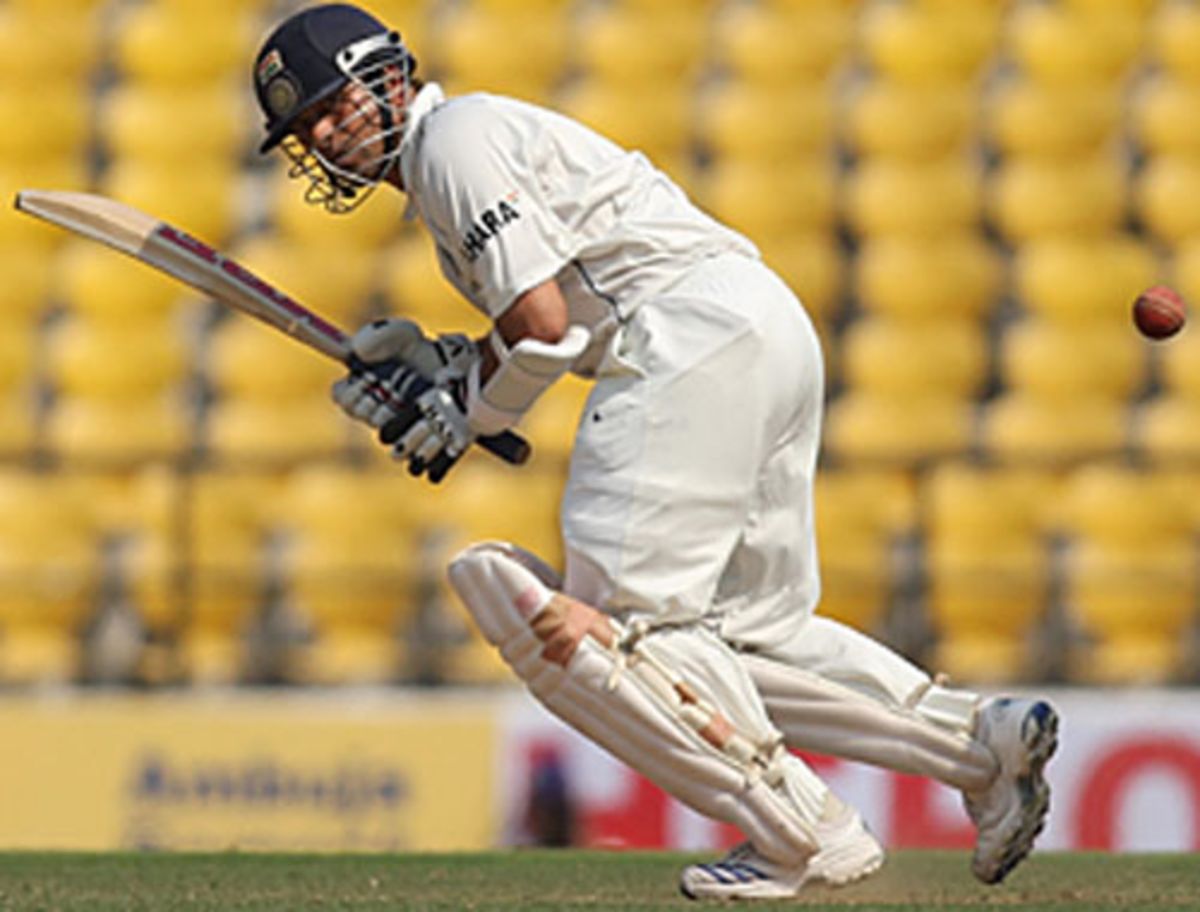 Sachin Tendulkar works the ball towards the leg side | ESPNcricinfo.com
