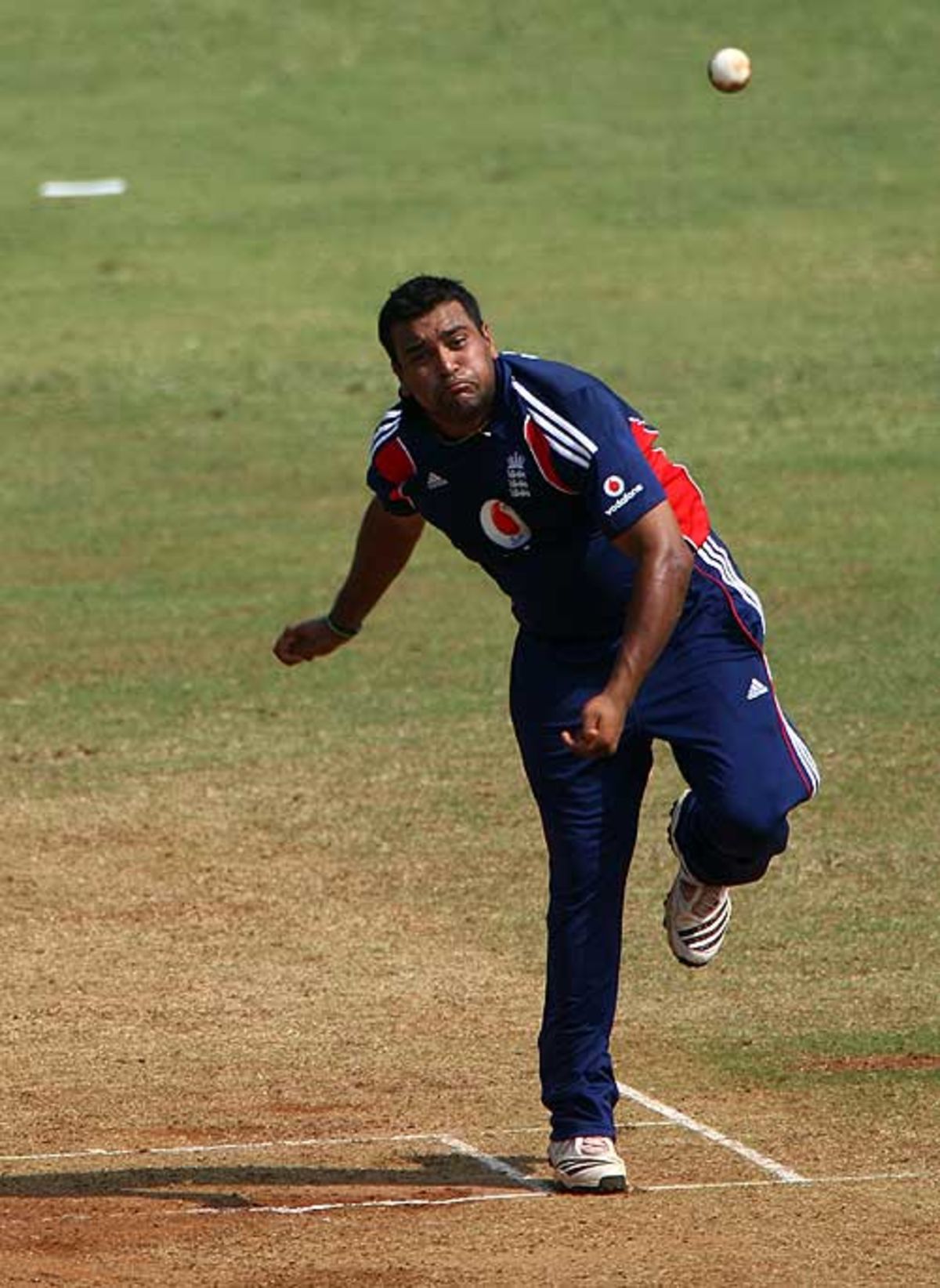 Samit Patel bowls against the MCA President's XI | ESPNcricinfo.com