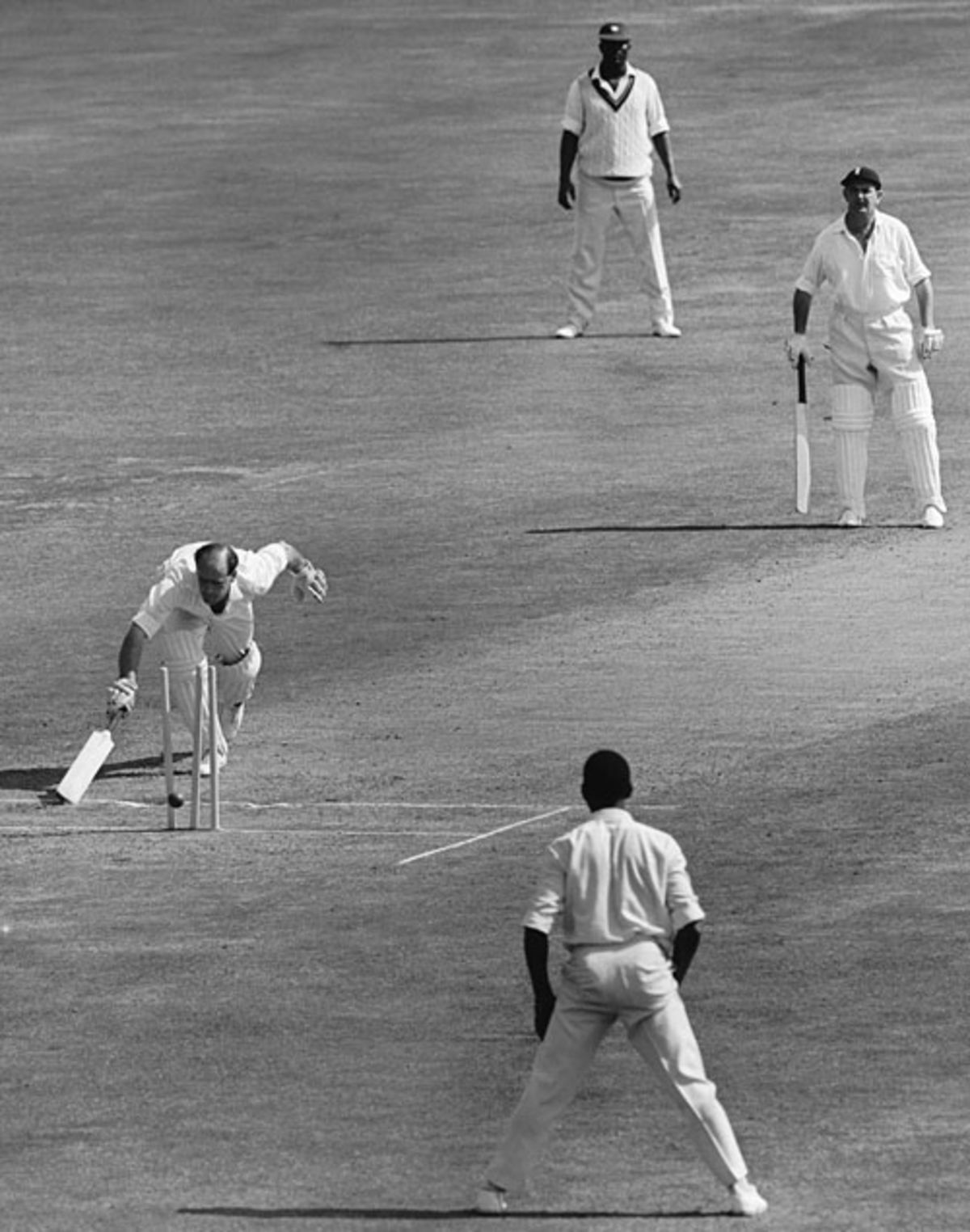 Brian Close is run out for 4 | ESPNcricinfo.com