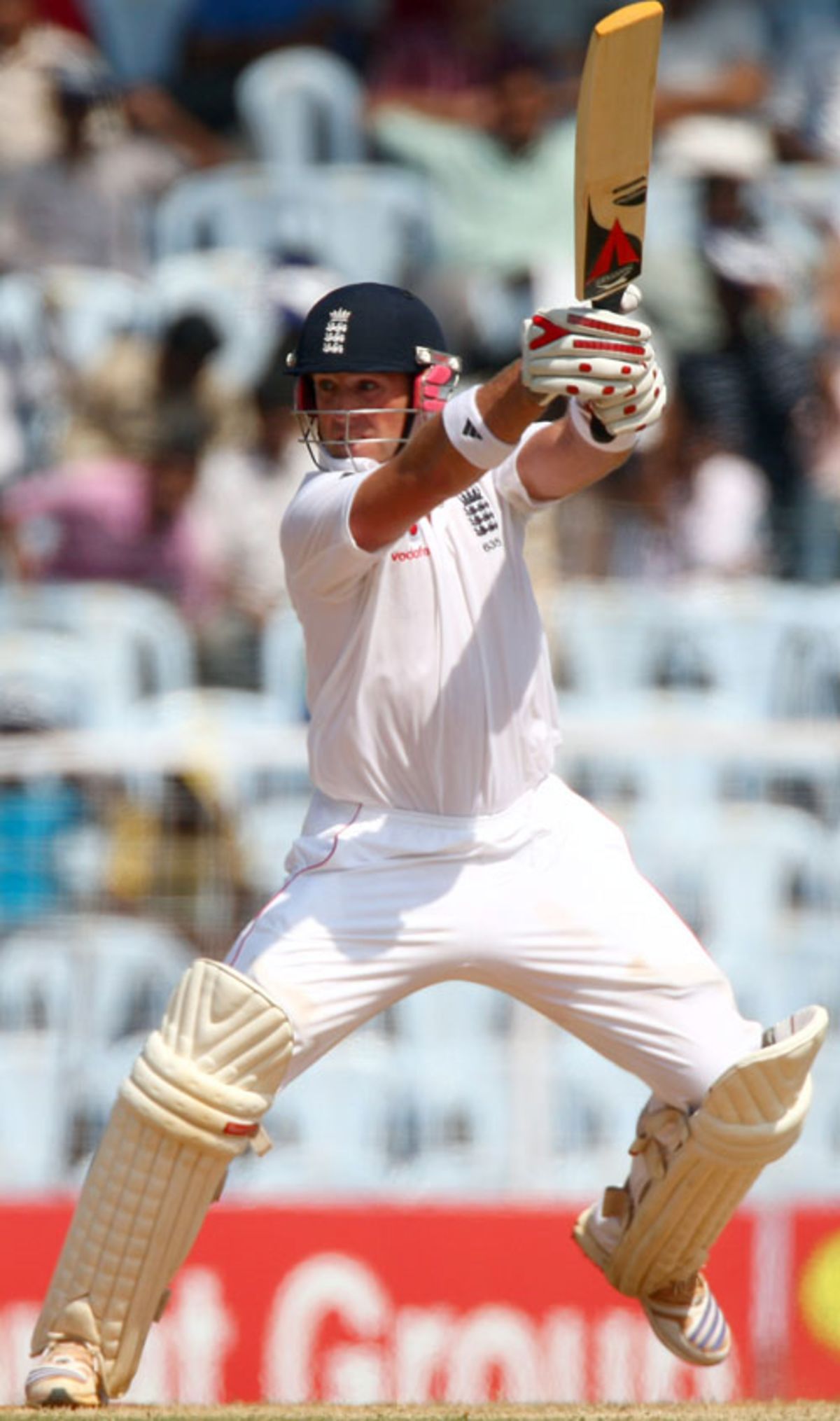 Matt Prior plays a shot through the off side | ESPNcricinfo.com
